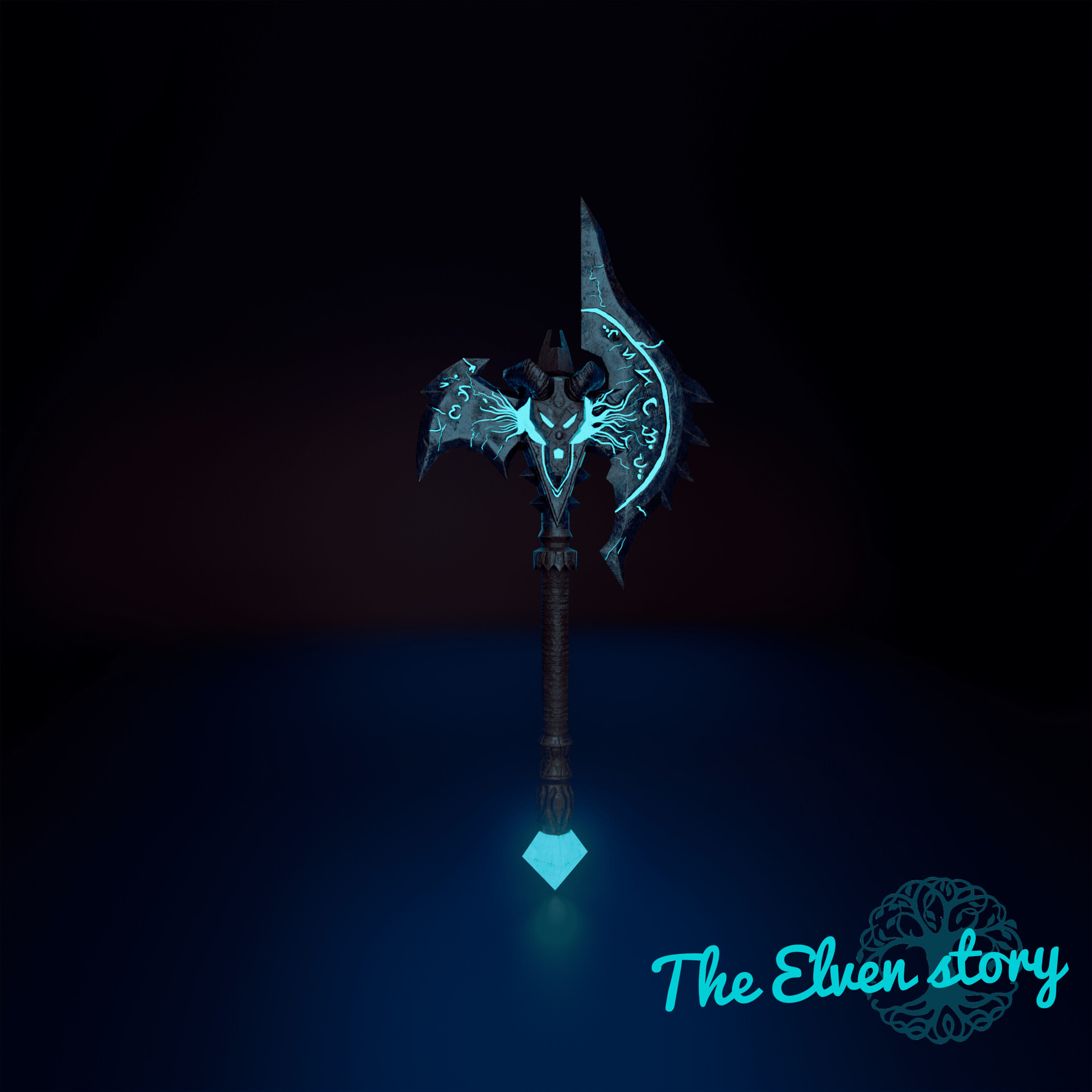 ArtStation - orc's axe