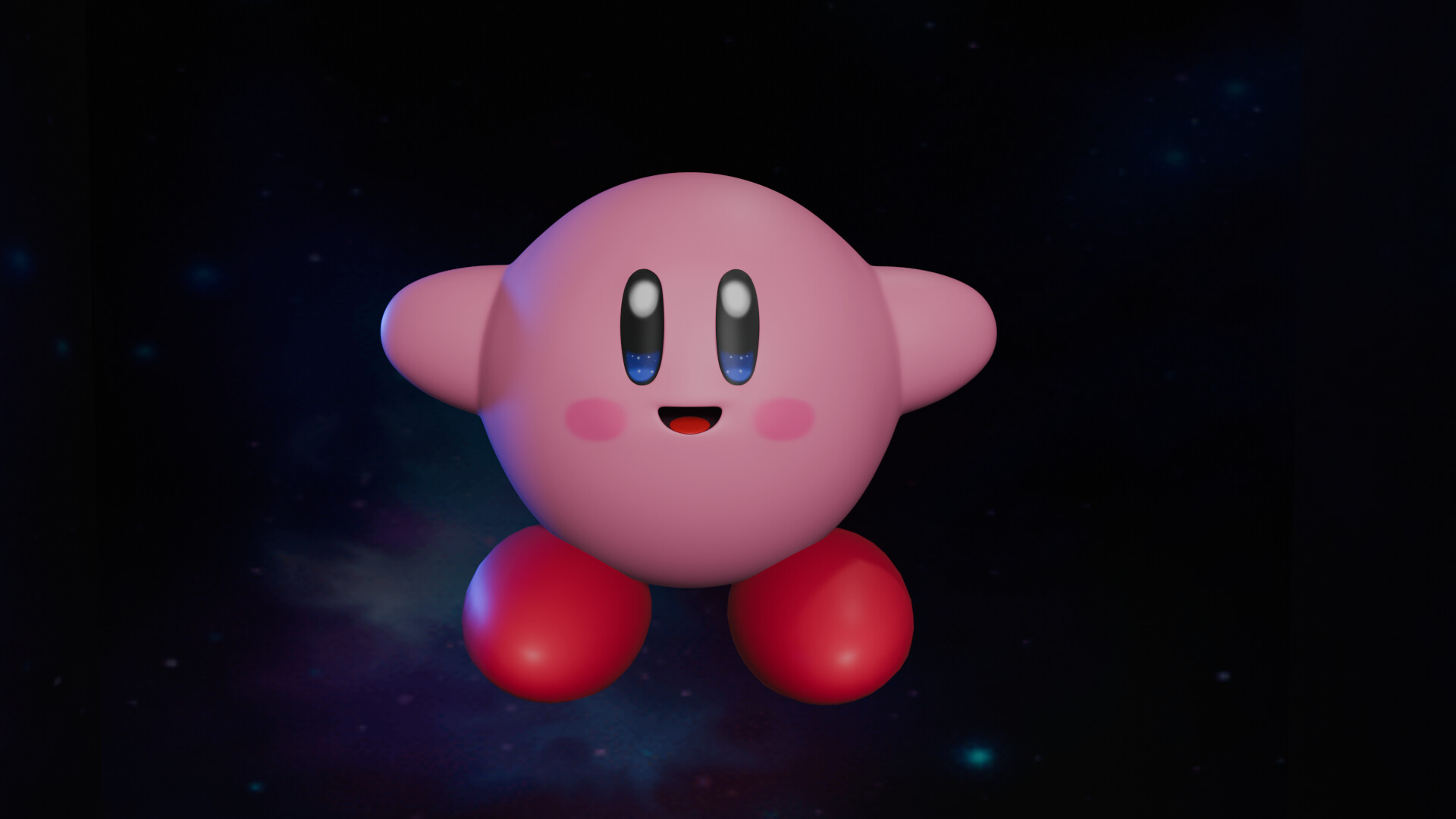 ArtStation - Kirby 3D Model