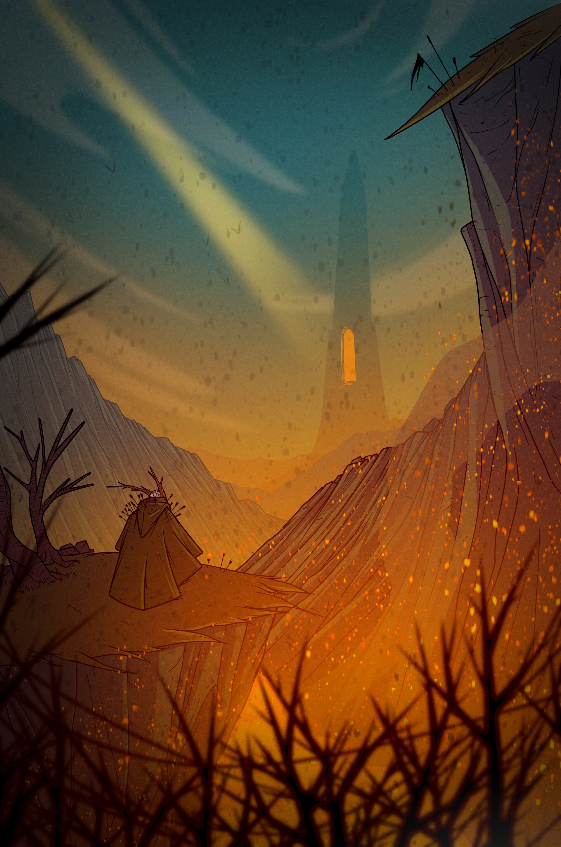 Irlander Illustrations - MCS Anthology Artwork