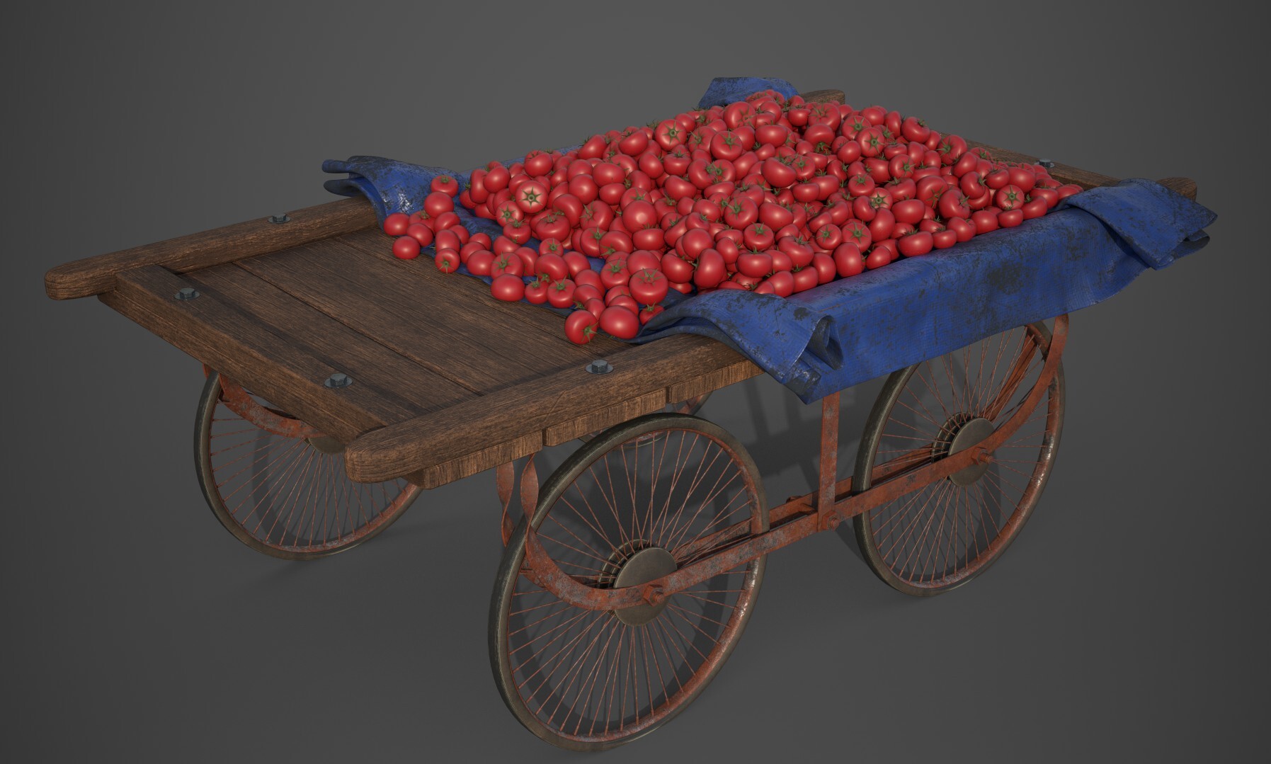 ArtStation - Vegetable Cart