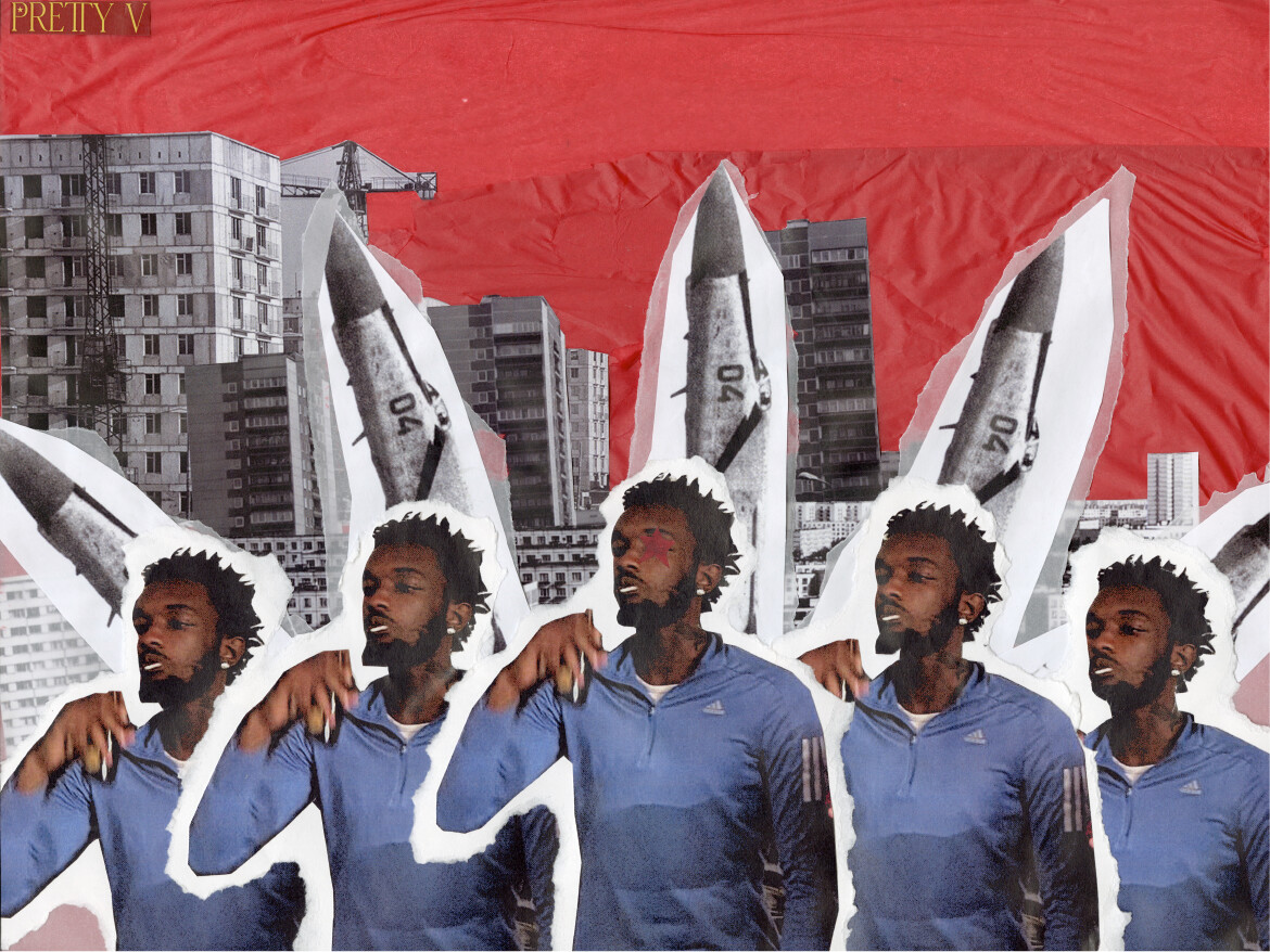 ArtStation - Pretty V tale of the redstar photomontage