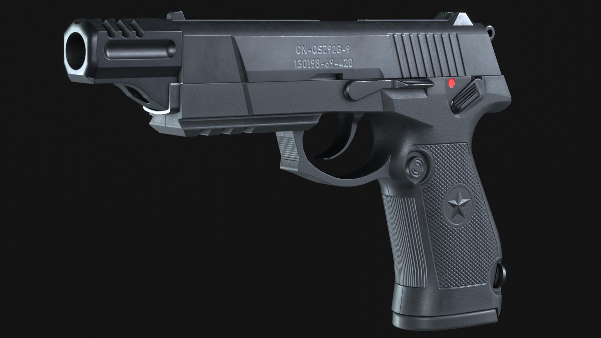 Hao Liu - Norinco QSZ-92G 9mm Handgun