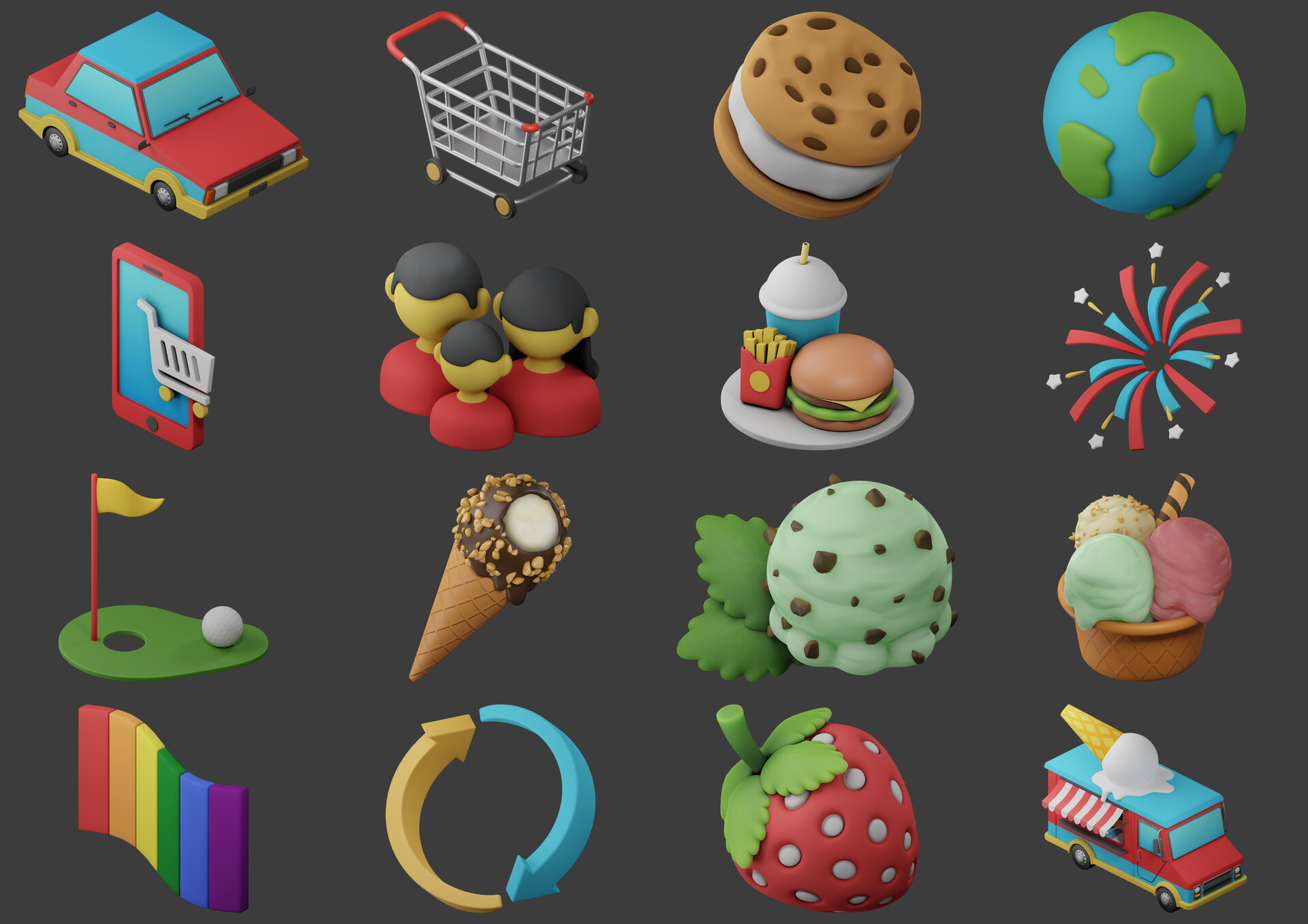 ArtStation - Icon set - 02