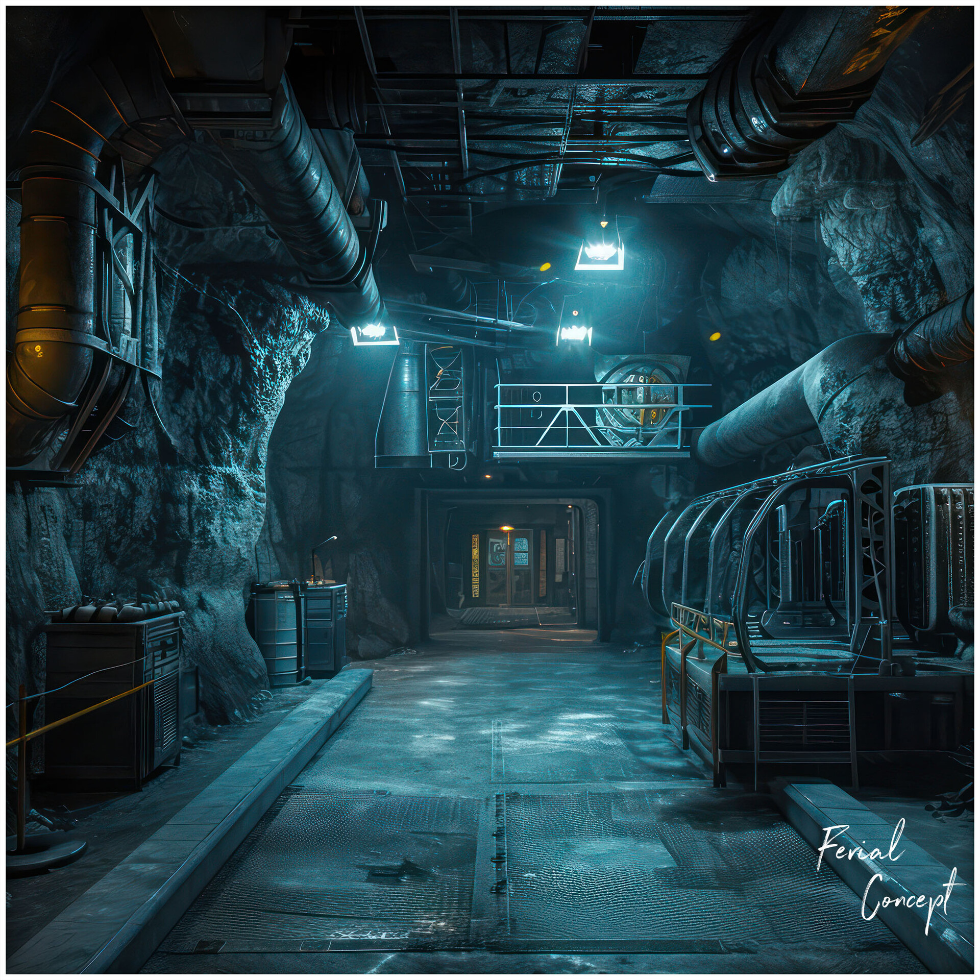 ArtStation - 🔹210 Mining Facility Environment Concept Reference Image Pack v.84 |8K|