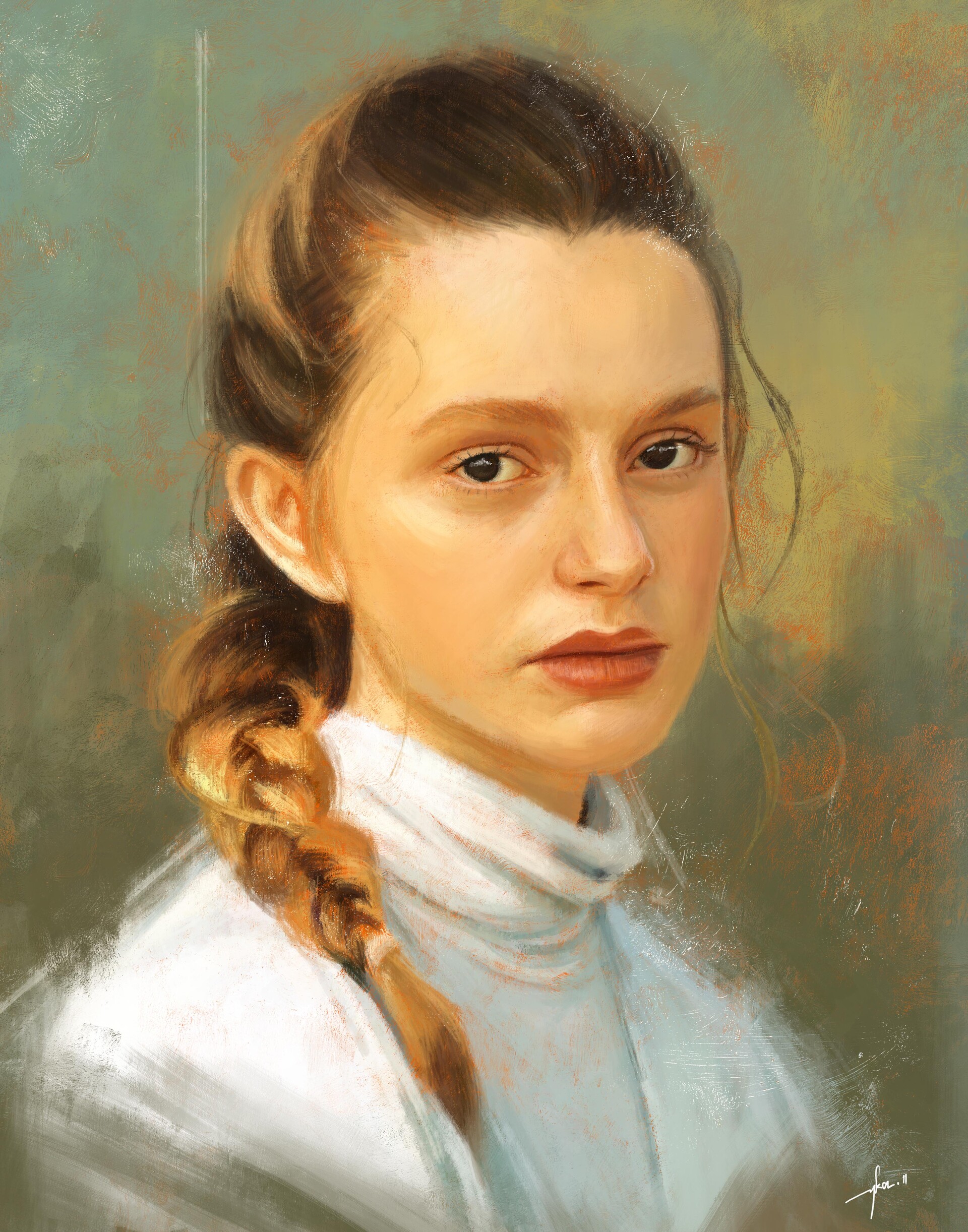 ArtStation - Portrait study