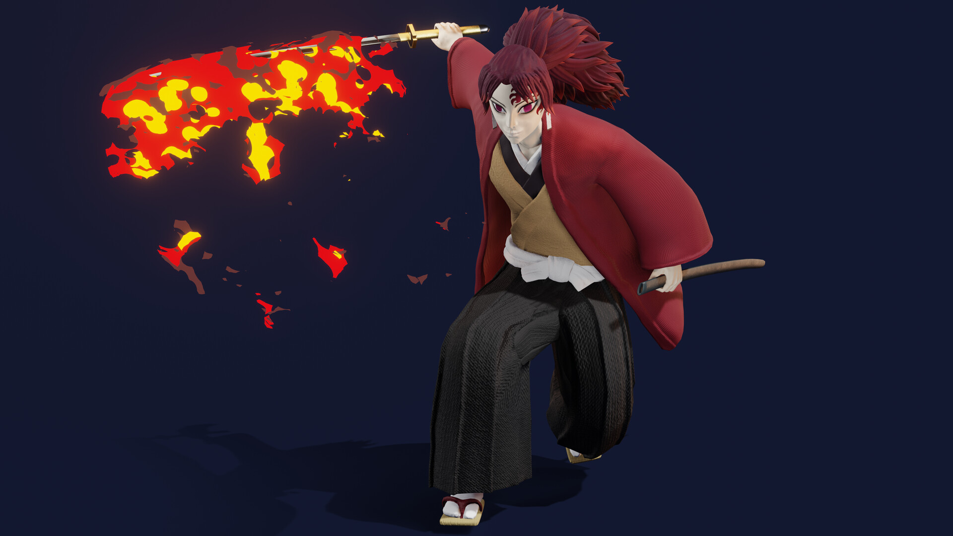 Artstation Yoriichi Tsugikuni Fan Art