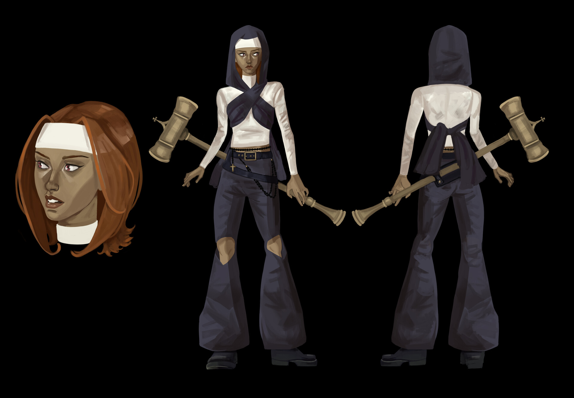 ArtStation - Warrior Nun