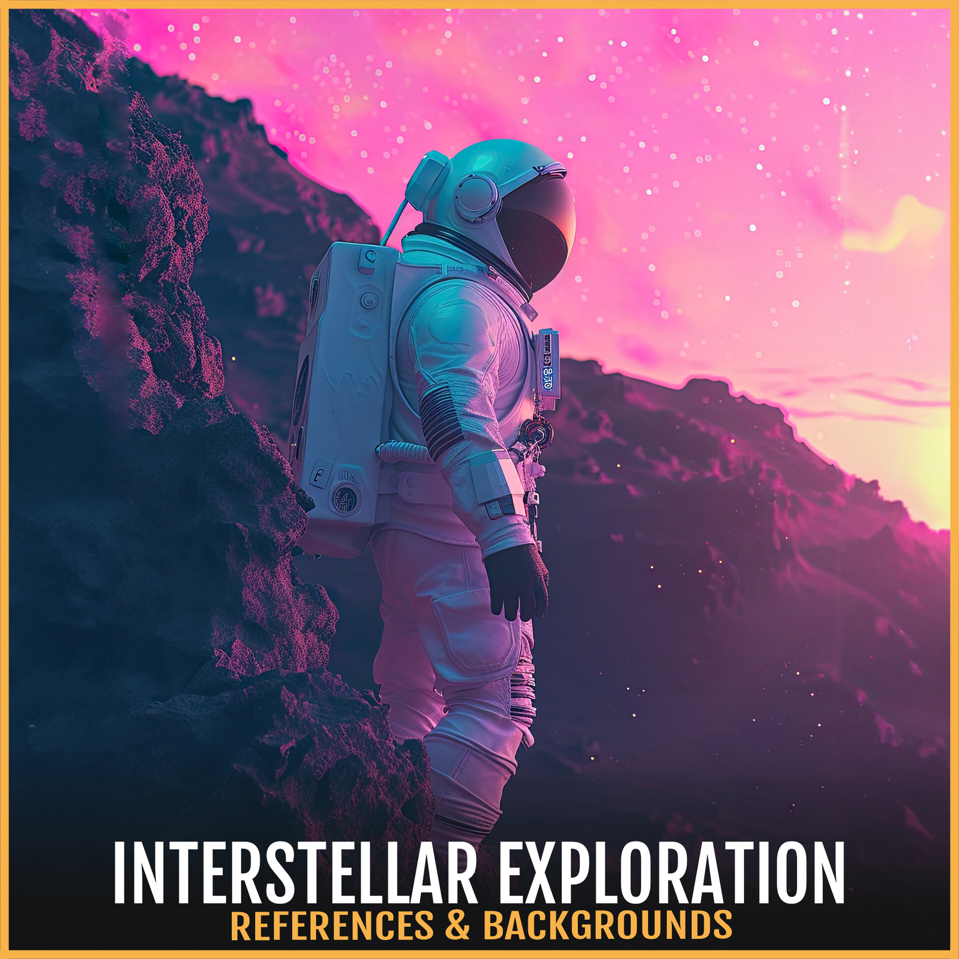 ArtStation - 202 Interstellar Exploration Poster