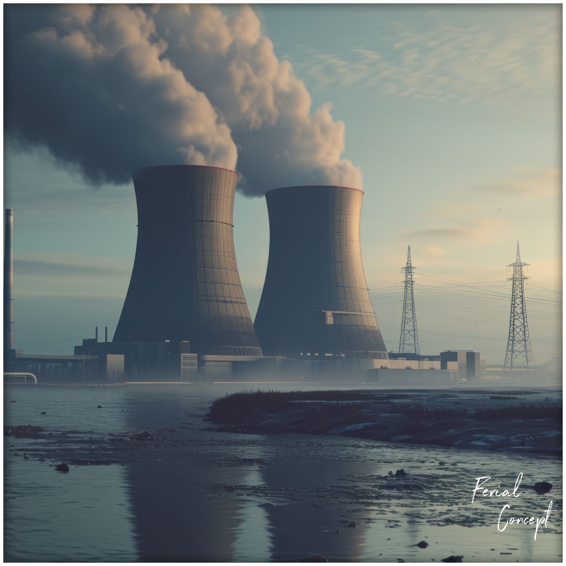 ArtStation - 🔹230 Nuclear Power Environment Concept Reference Image Pack v.86 |8K|