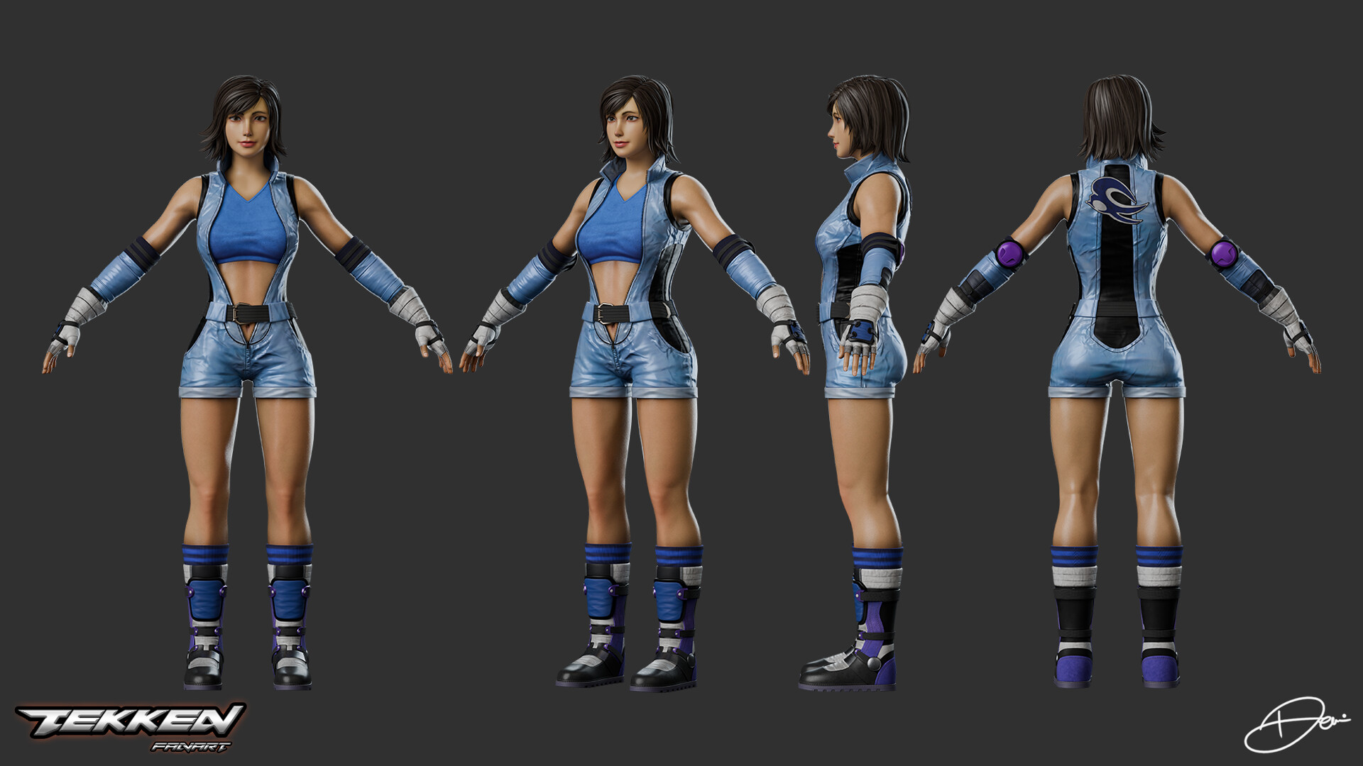asuka tekken render