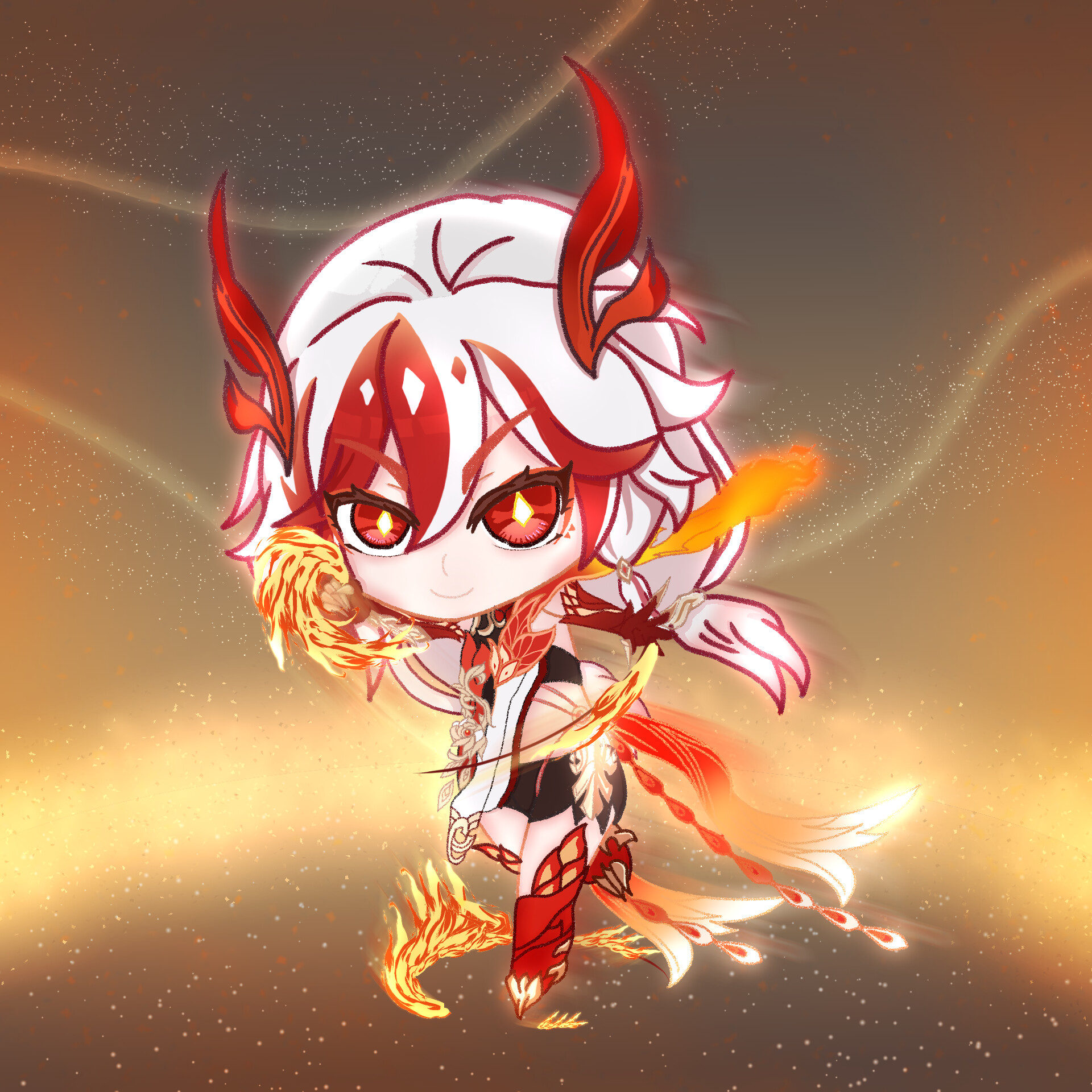 ArtStation - Fu Hua fenghuang of vicissitude