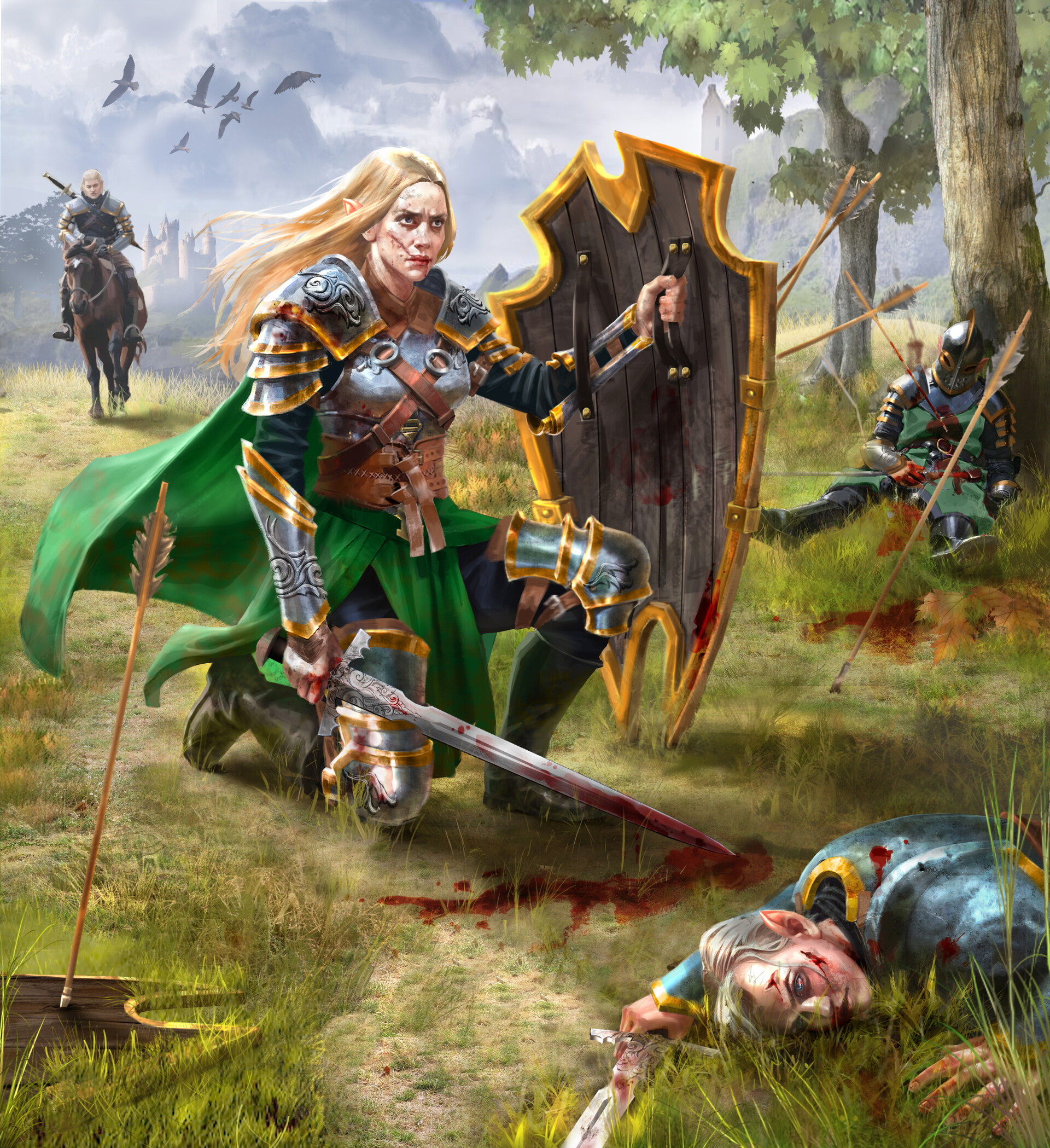 ArtStation - Elf warrior