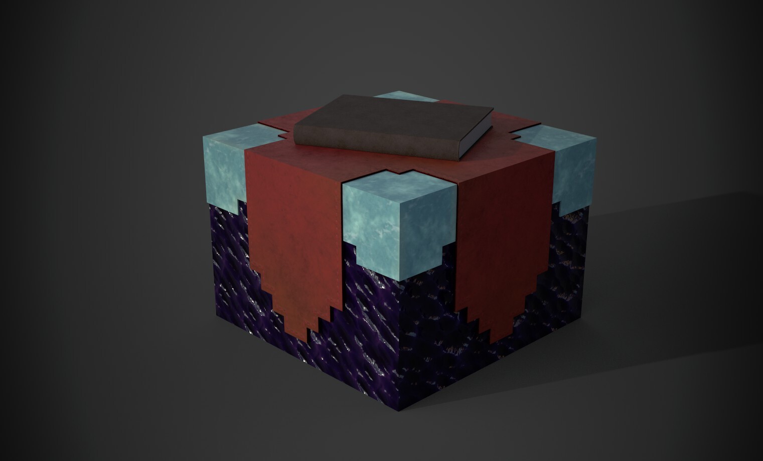 ArtStation - Minecraft enchanting table