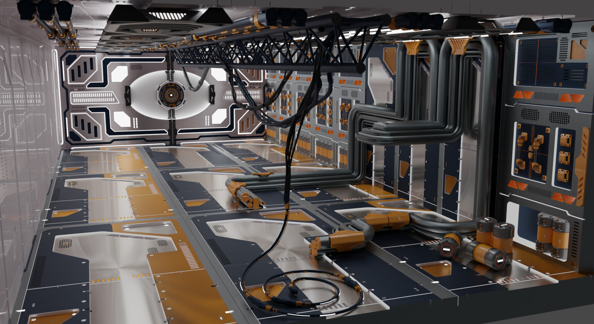 ArtStation - Sci-Fi Room