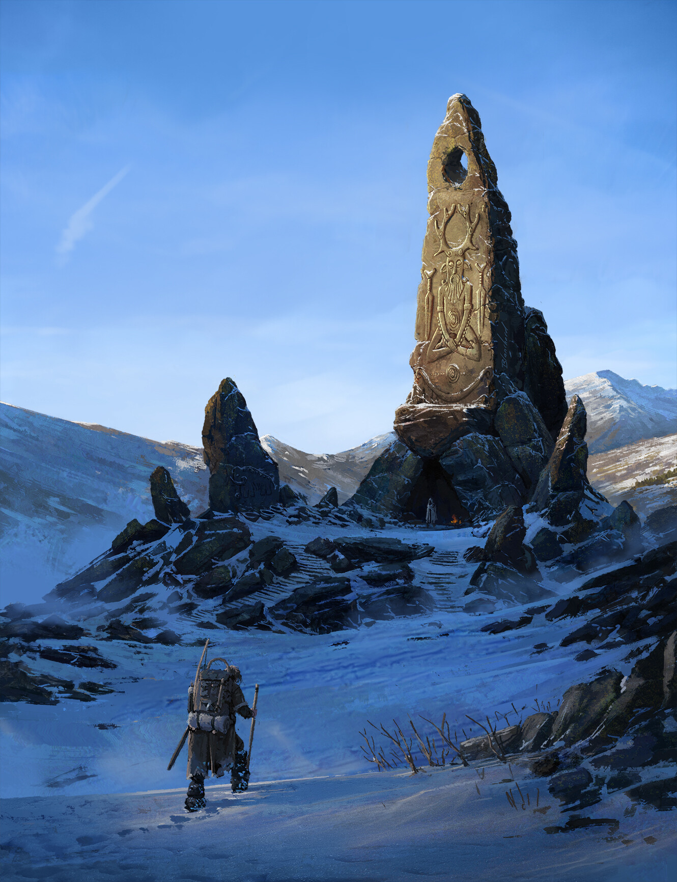 ArtStation - Approaching the ancient