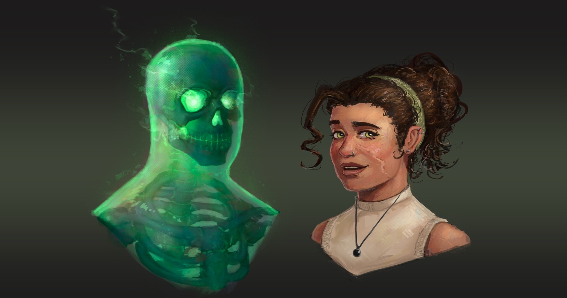 ArtStation - Kevin - Character design for Dancing with a Soul