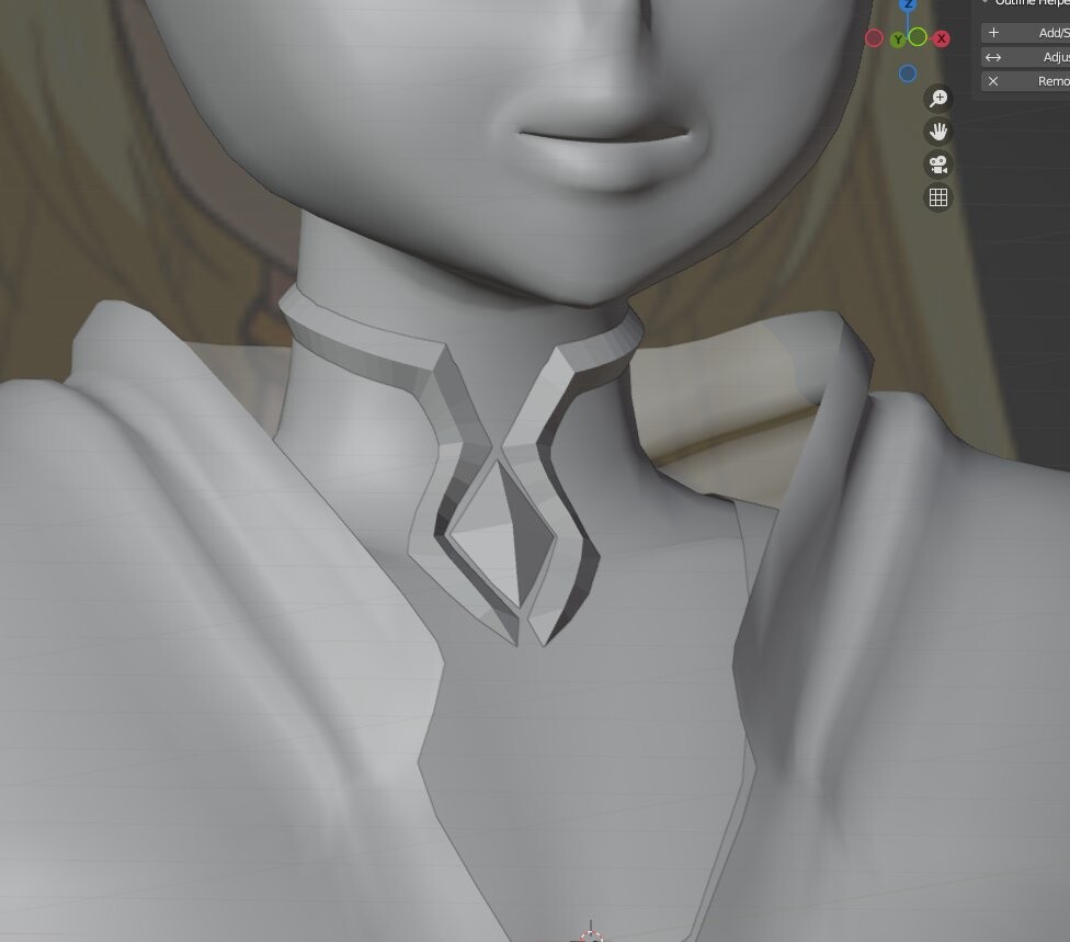 ArtStation - Collete Base model clothes base body 4