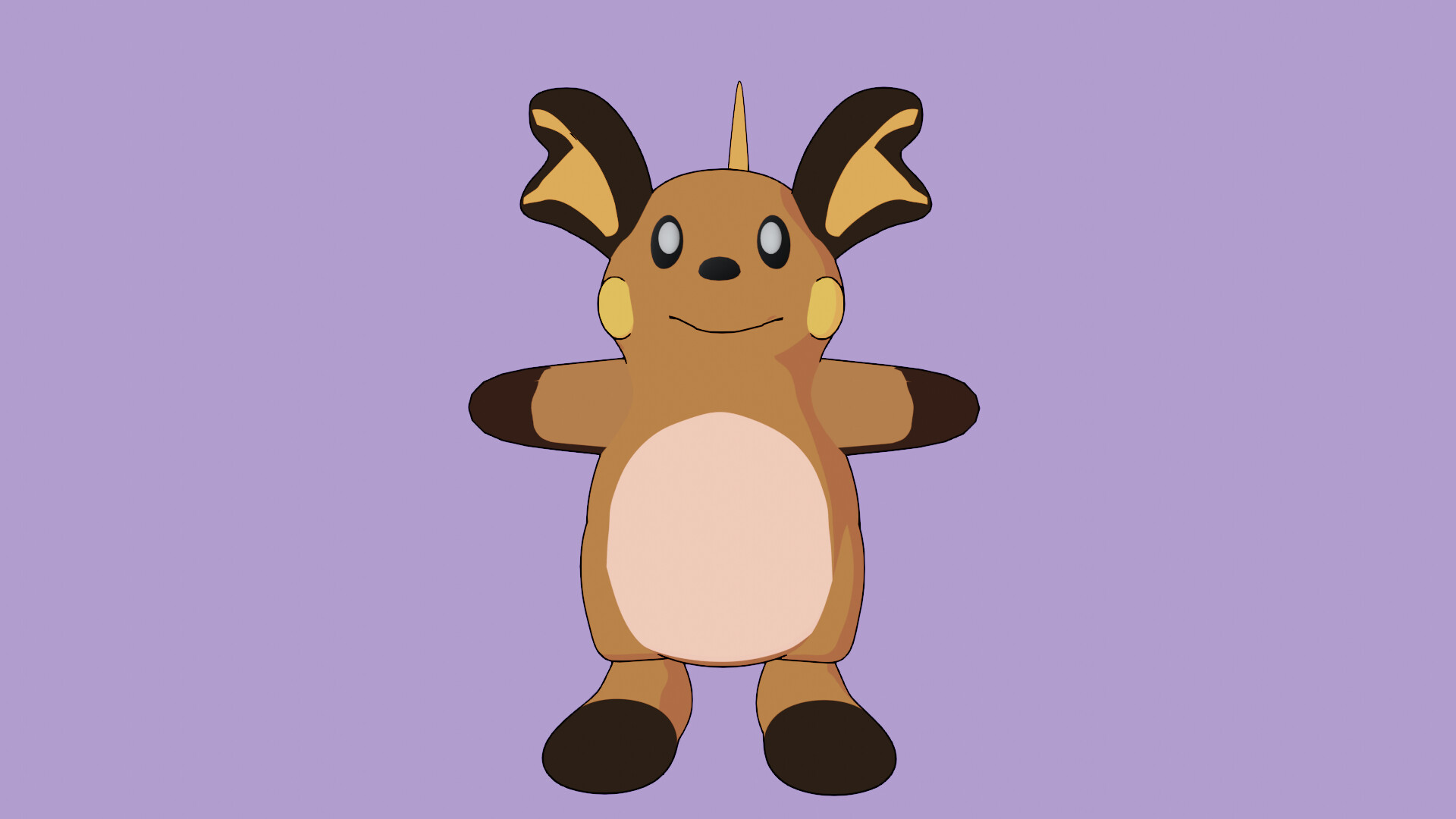 ArtStation - Raichu and Pikachu 3d model