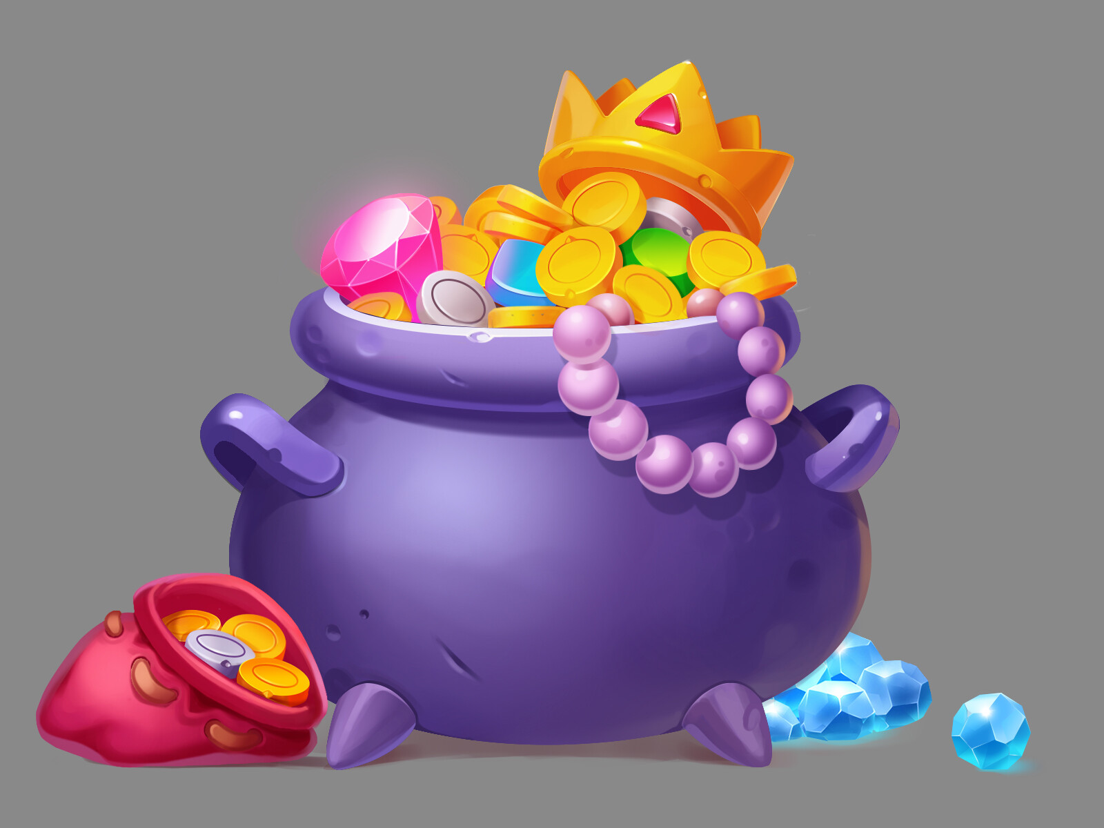 ArtStation - Treasure Cauldron