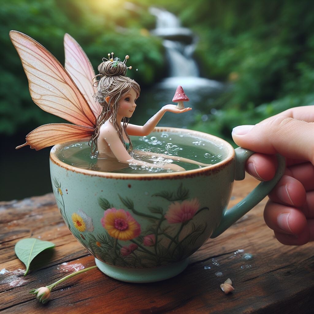 ArtStation - "Fairies in cups" (Amalgam 120)