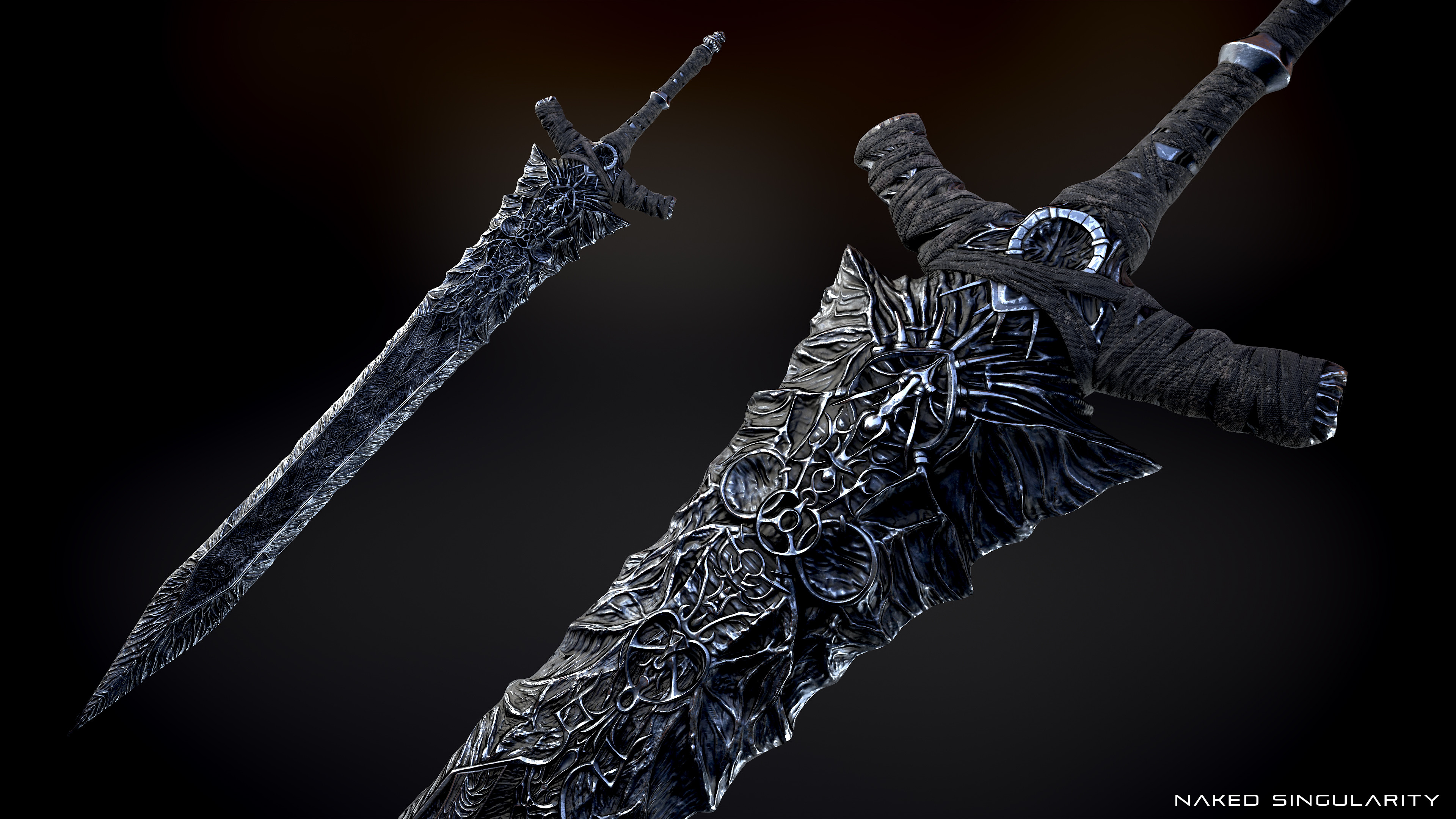 Naked Singularity Studio - Dark Fantasy Greatswords - Unreal Engine