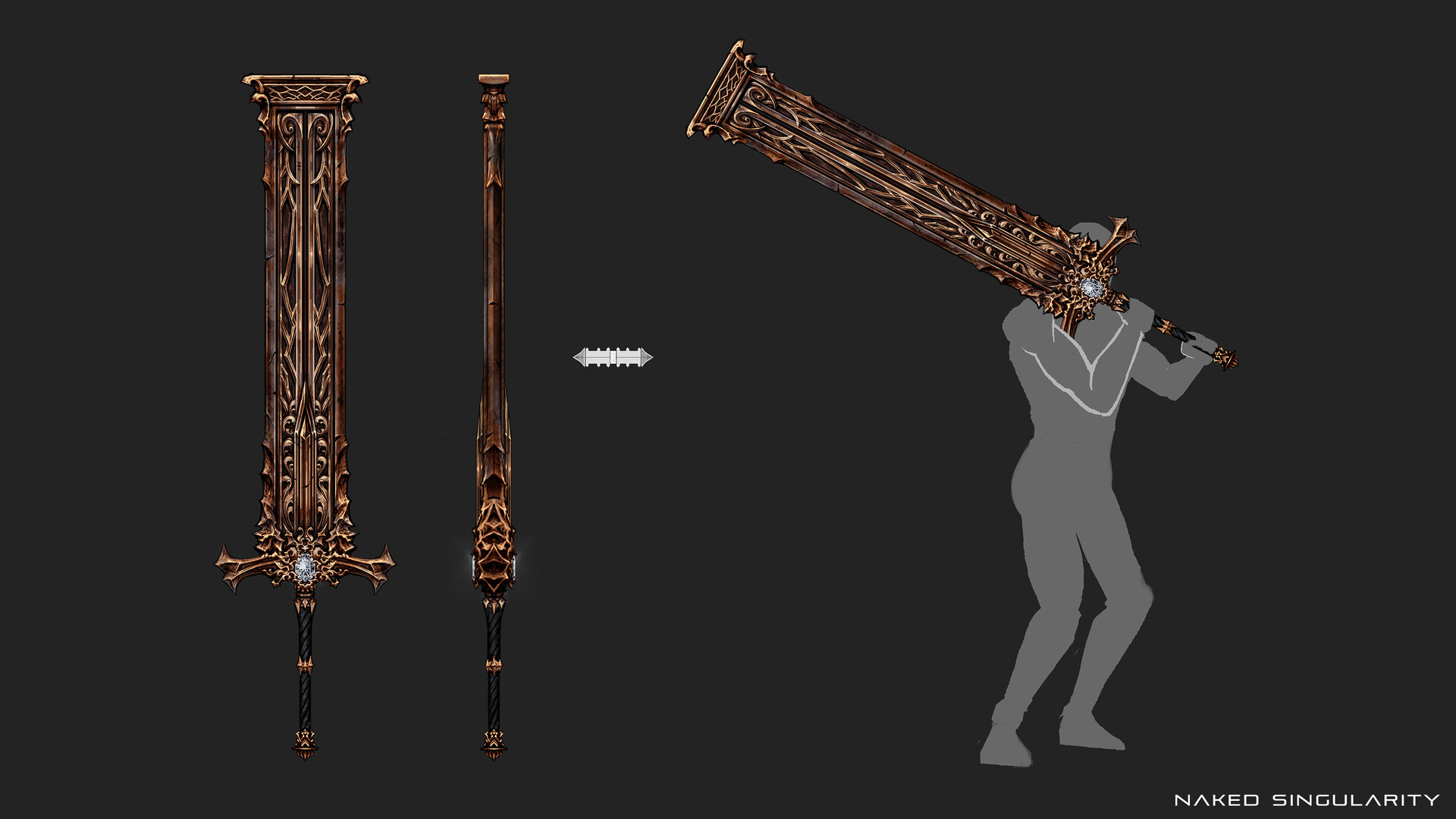 Naked Singularity Studio - Dark Fantasy Greatswords - Unreal Engine