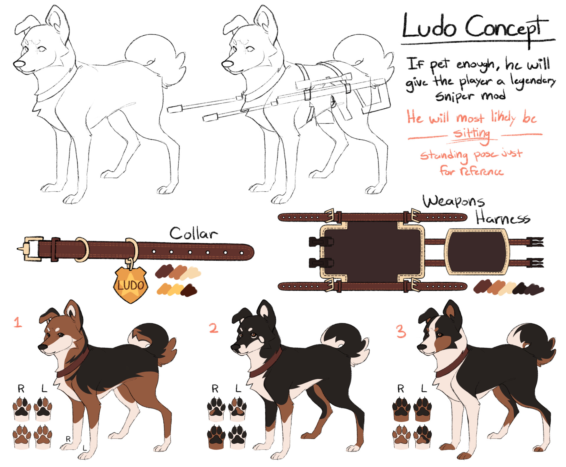 ArtStation - Ivorfall - Ludo Character Concept