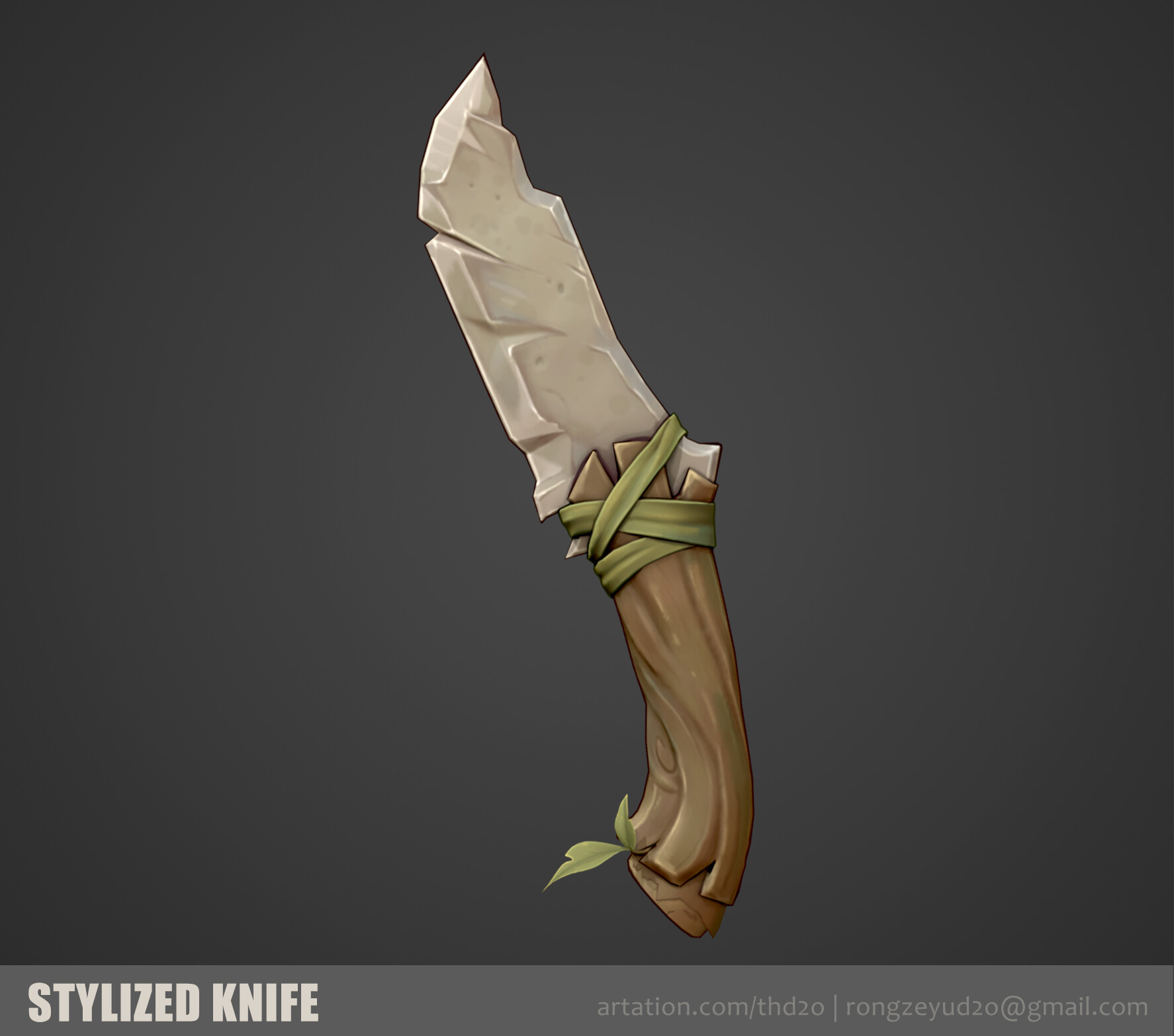 ArtStation - Stylized Knife