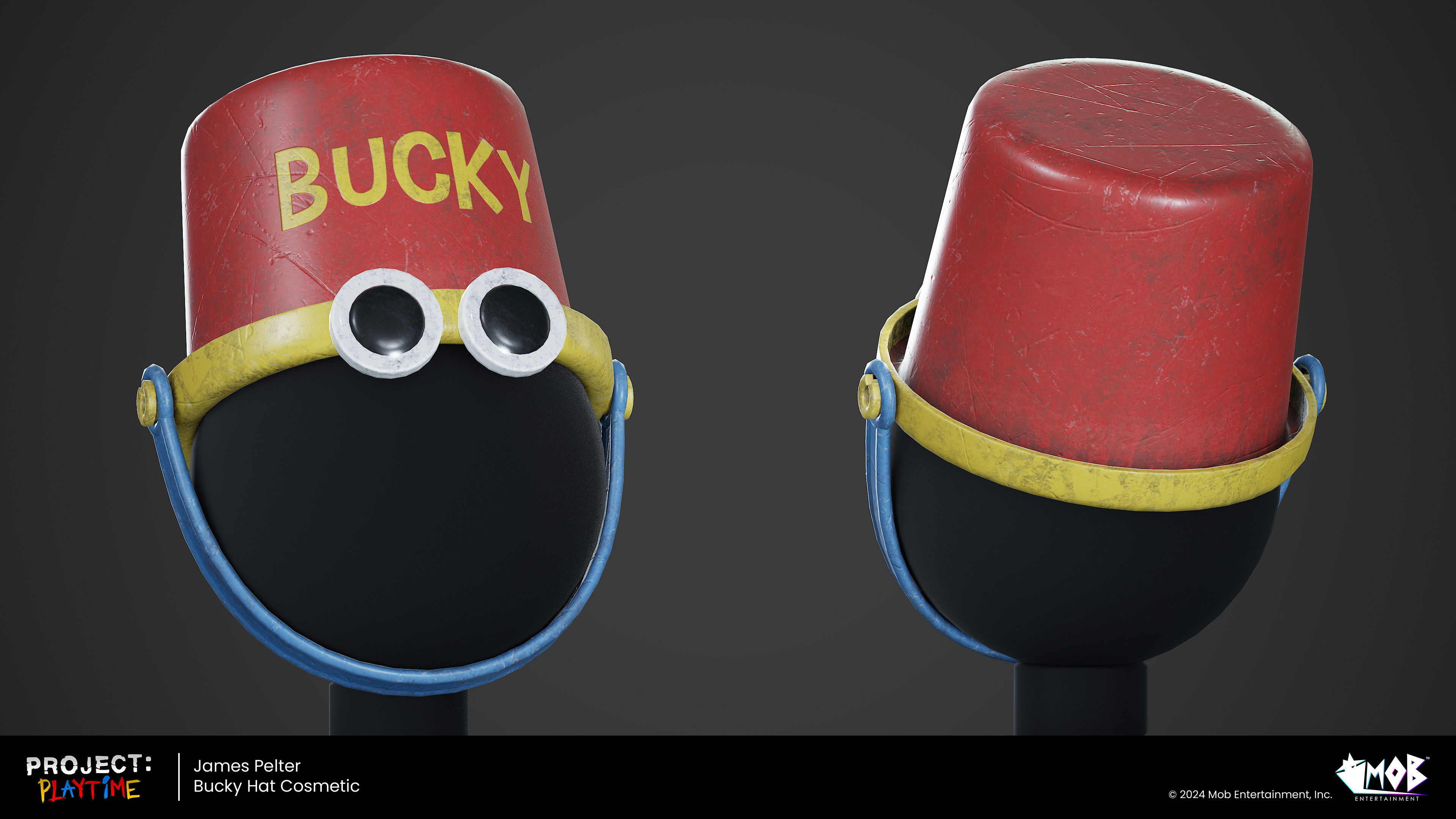 James Pelter - Project: Playtime - Cosmetic Modeling & Texturing