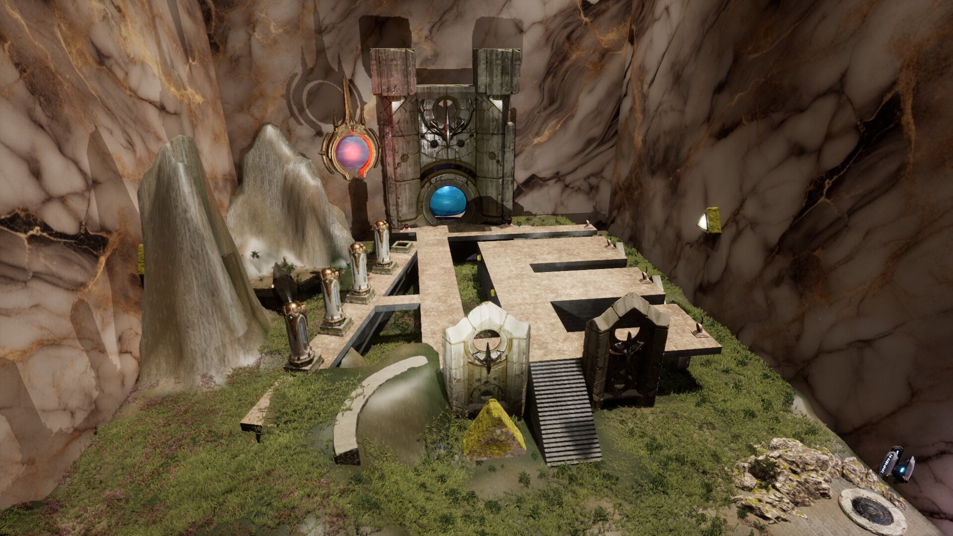 ArtStation - The Fallen Race / Game Concept Level