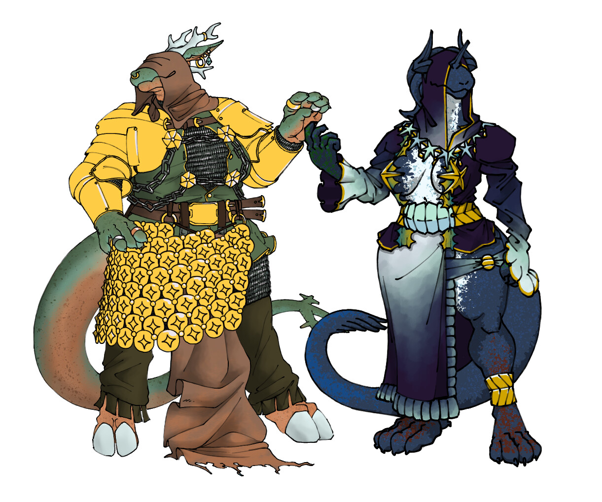 ArtStation - Apsu and Tiamat + Process