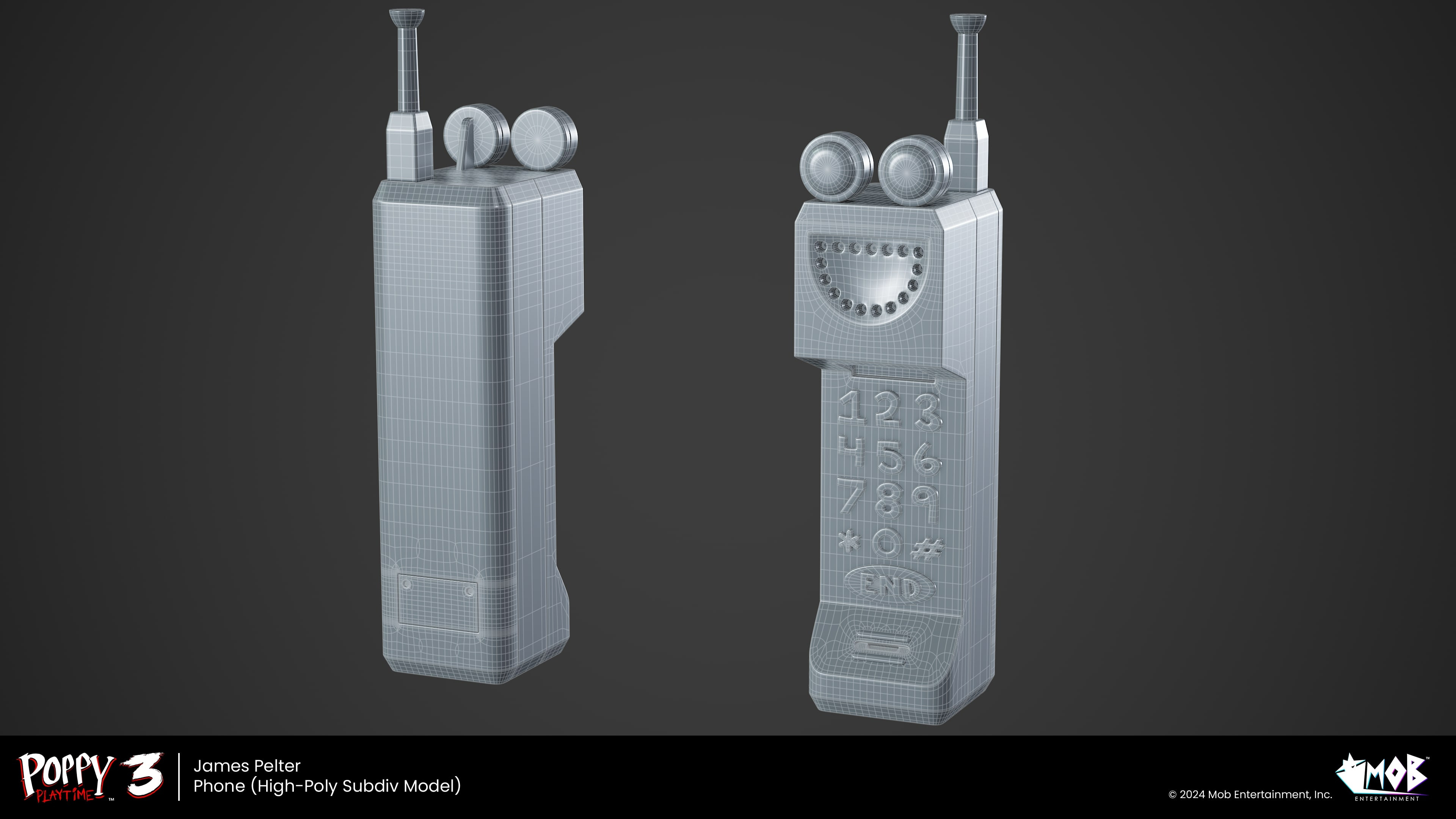 James Pelter - Poppy Playtime Chapter 3: Modeling & Texturing