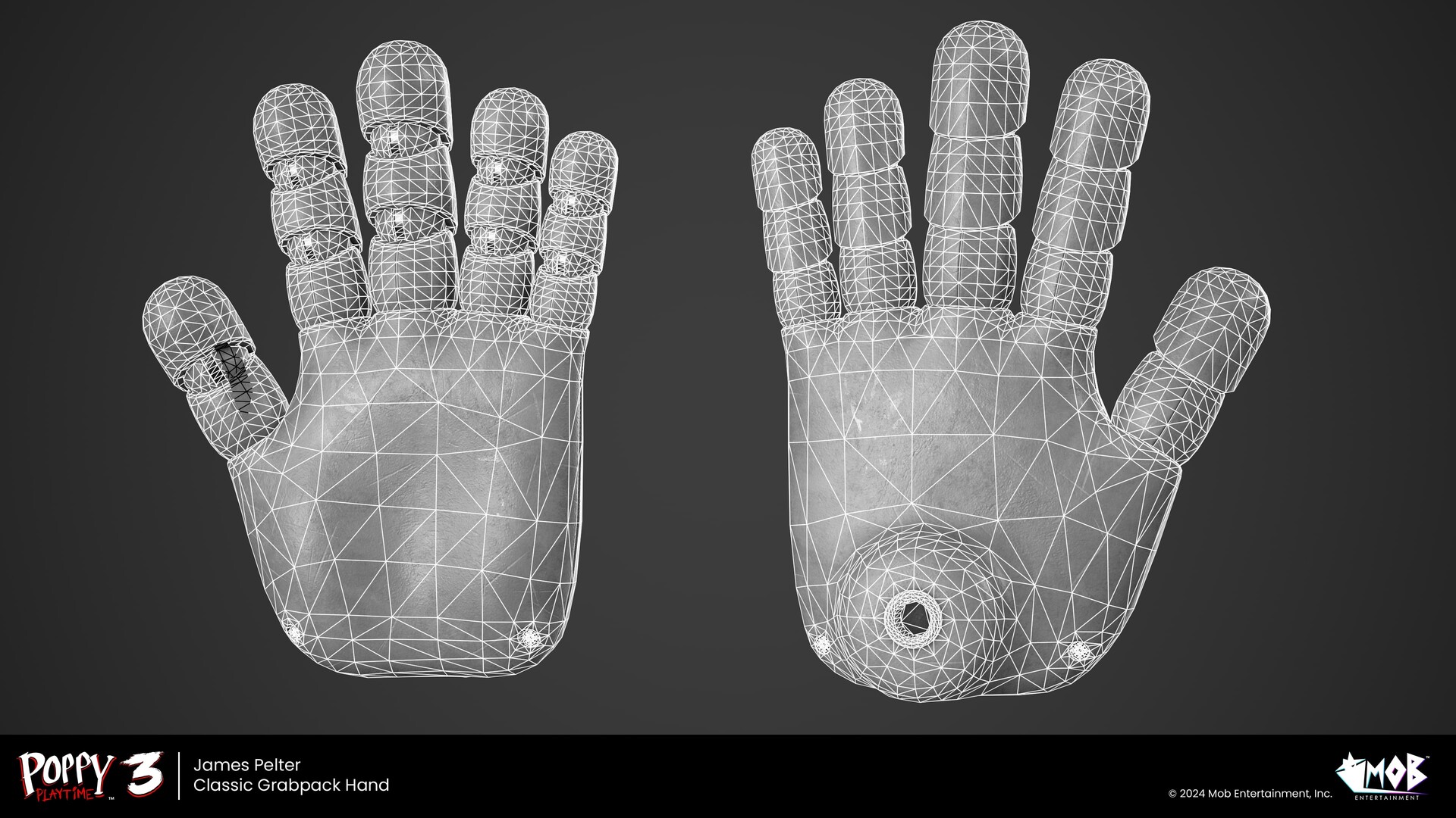 James Pelter - Poppy Playtime Chapter 3: Modeling & Texturing