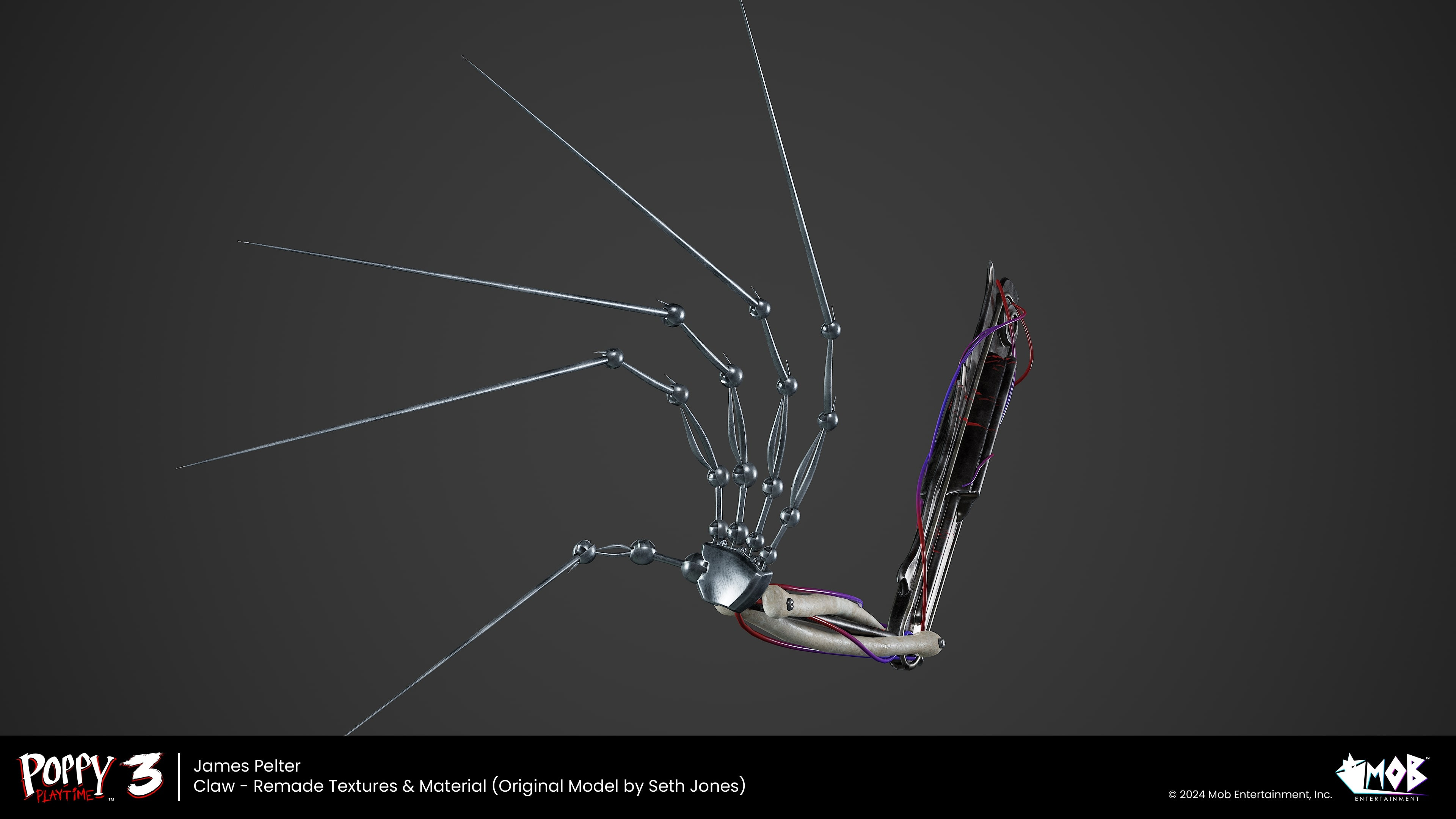 James Pelter - Poppy Playtime Chapter 3: Modeling & Texturing