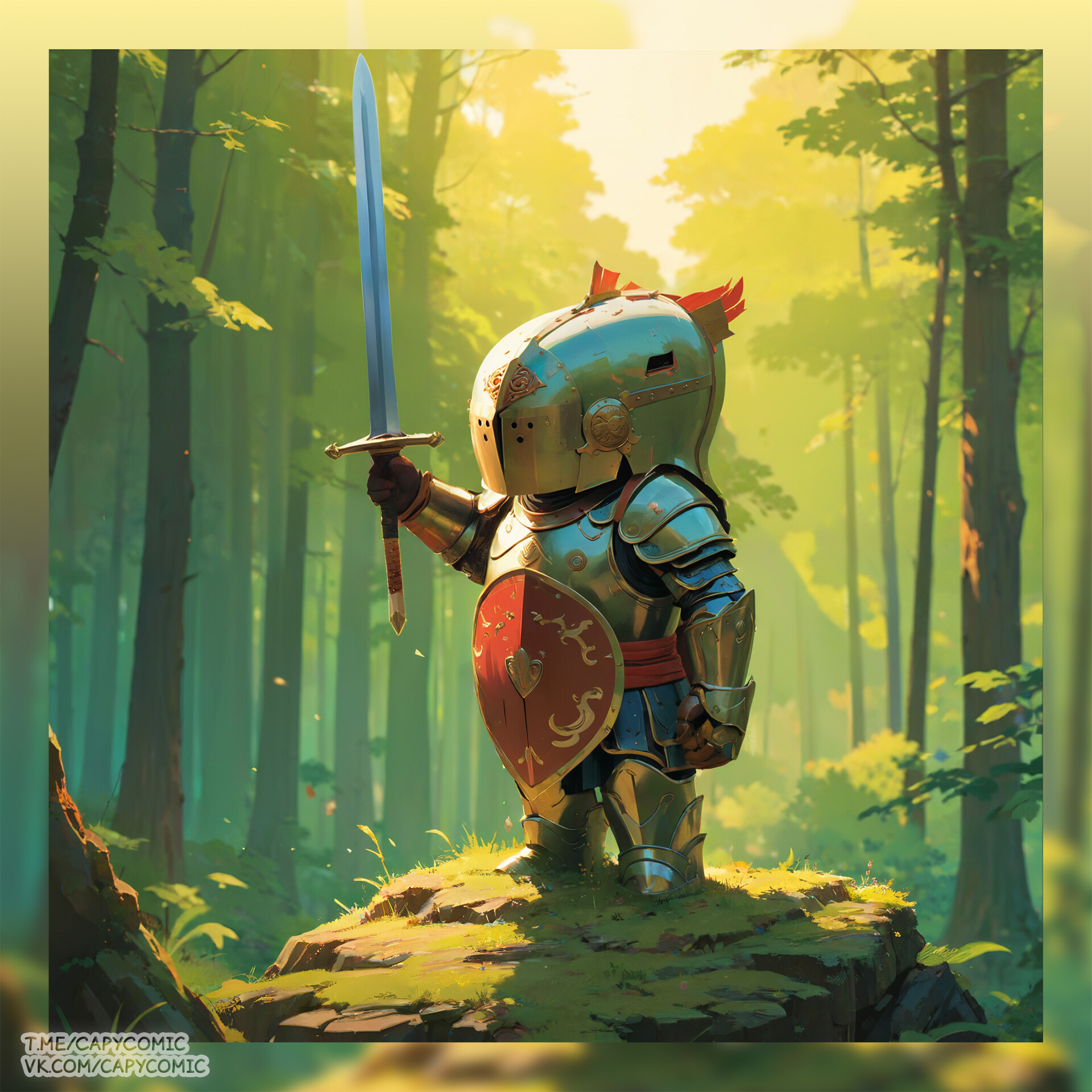 Capybara warrior by Capybara Comic : r/ImaginaryWarriors