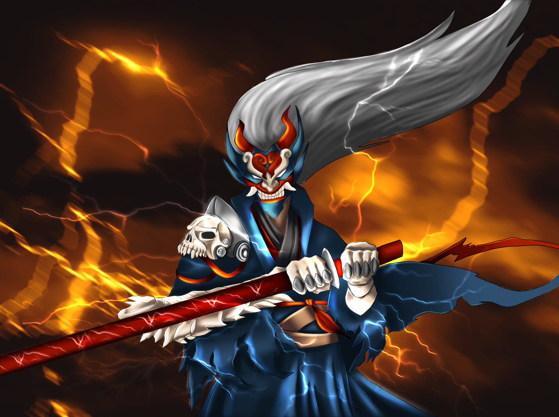 ArtStation - Lightning Blade - Shogun Zartia