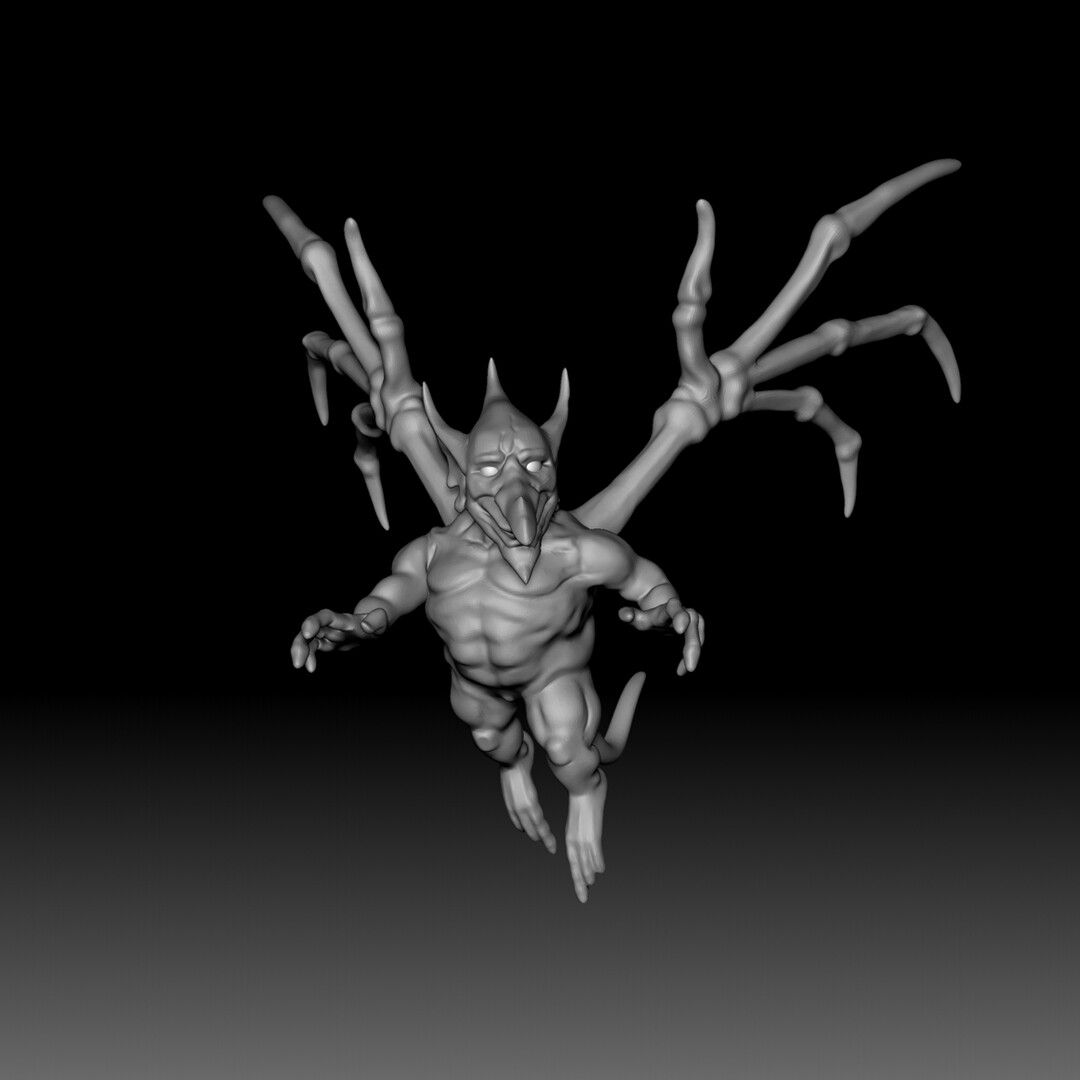 ArtStation - Mephit - 28mm Miniature