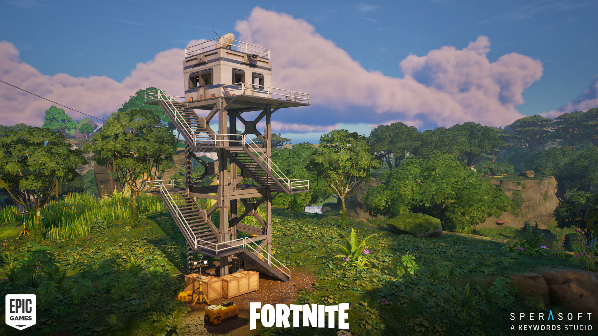 Sperasoft, a Keywords Studio - Fortnite: The Explorers Base and ...