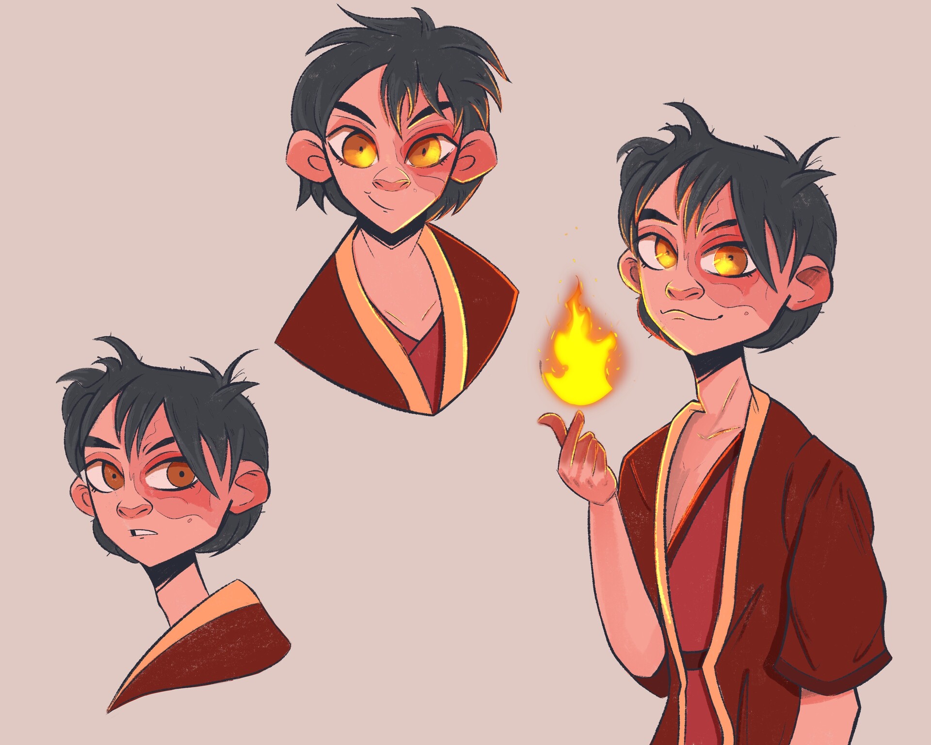 Billieshkov - Stylised Zuko Design