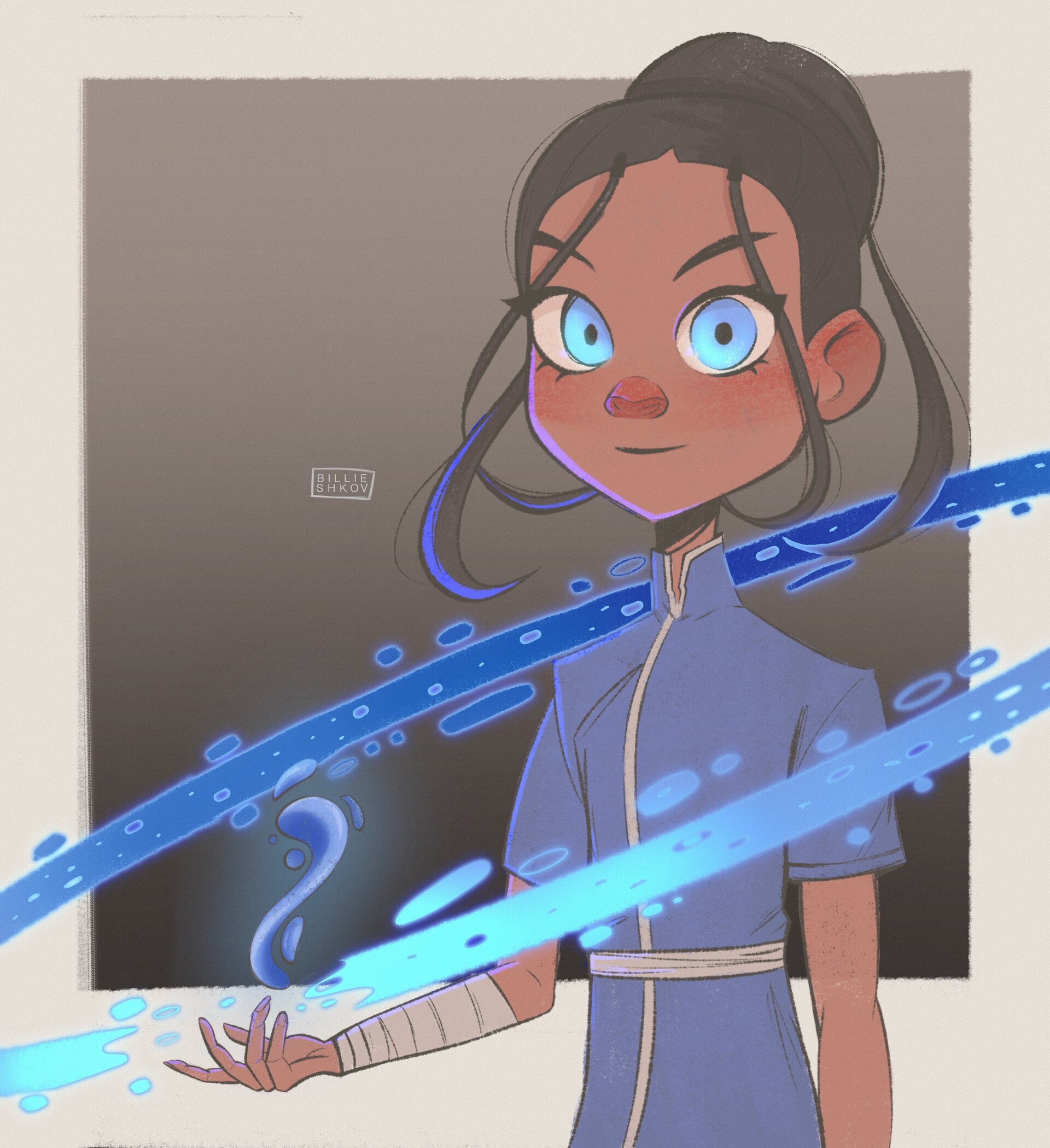 ArtStation - Character Design "Katara" Fan Art