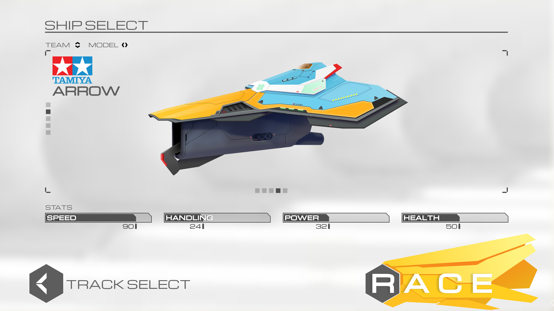 ArtStation - Futuristic racing game