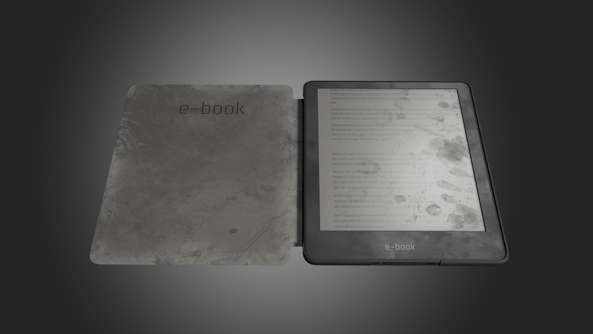 ArtStation - Mysterious electronic book