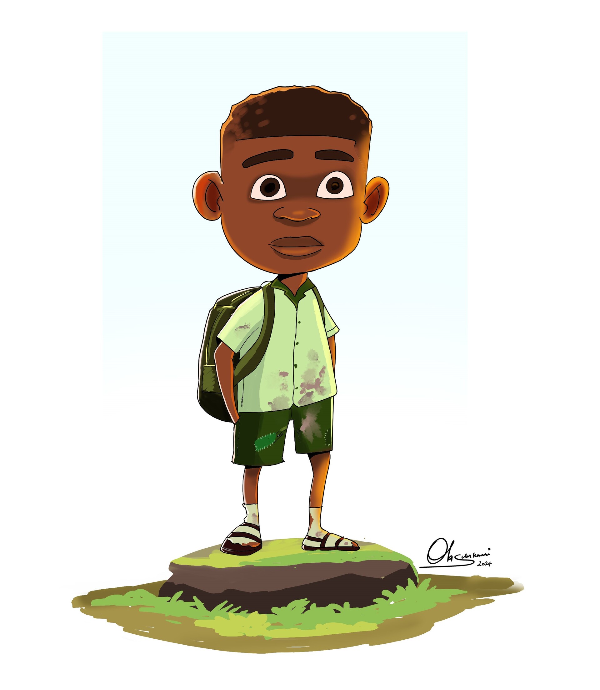 ArtStation - school 2