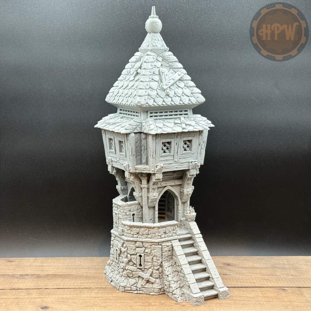 DecoQuest Workshop - Guard tower (3D printed)