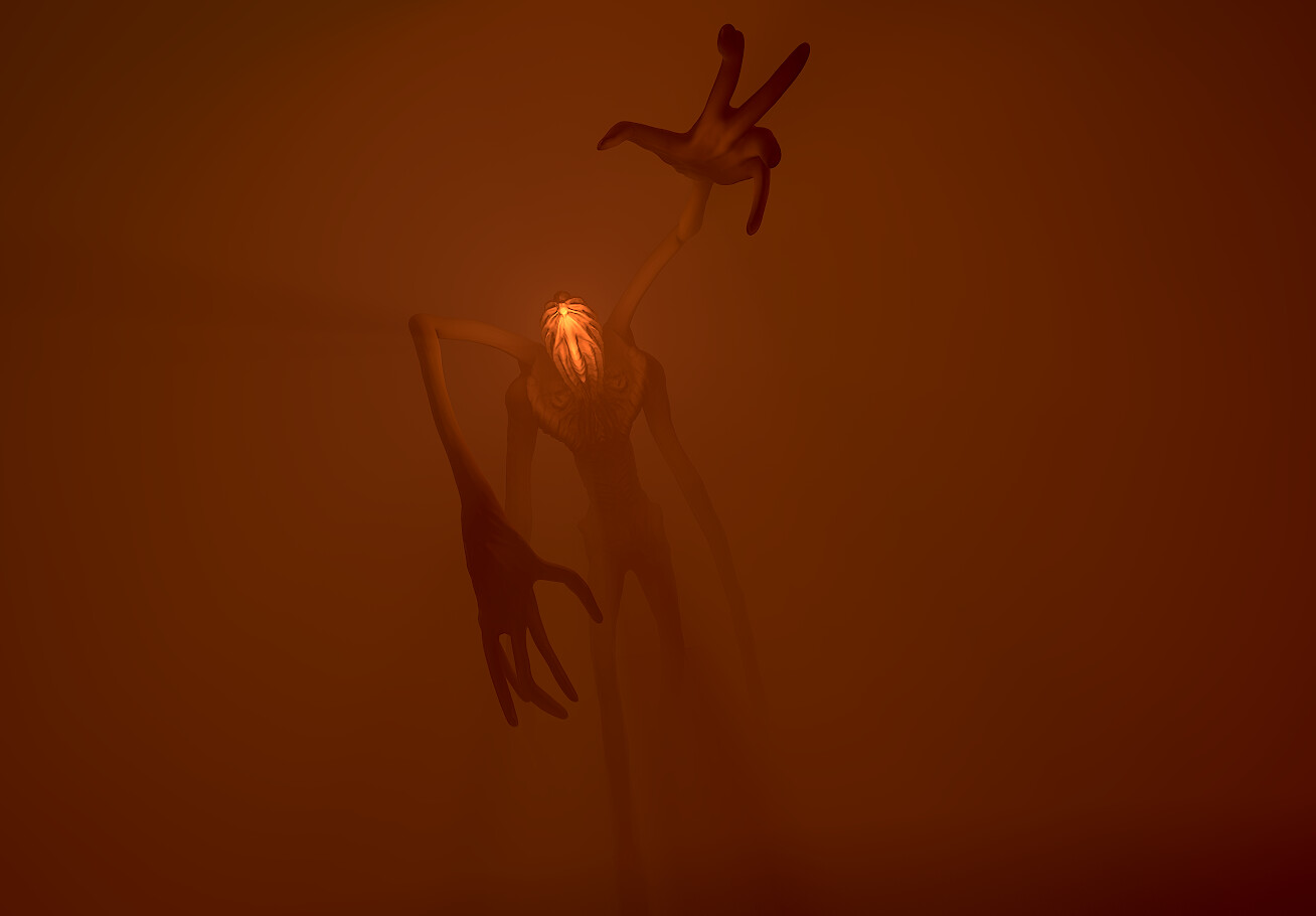 ArtStation - Long Arms Monster