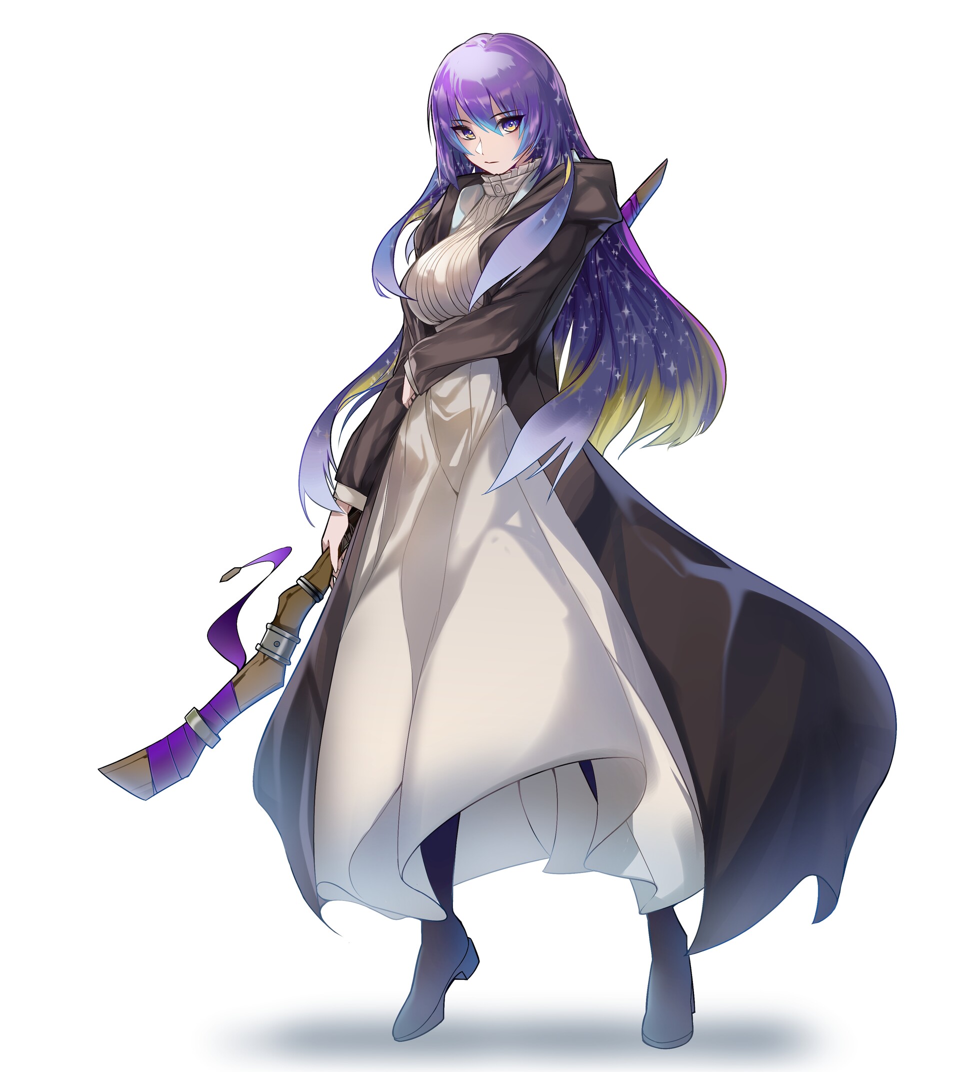 ArtStation - Moona x Fern FANART - OPEN ANIME COMMISSION