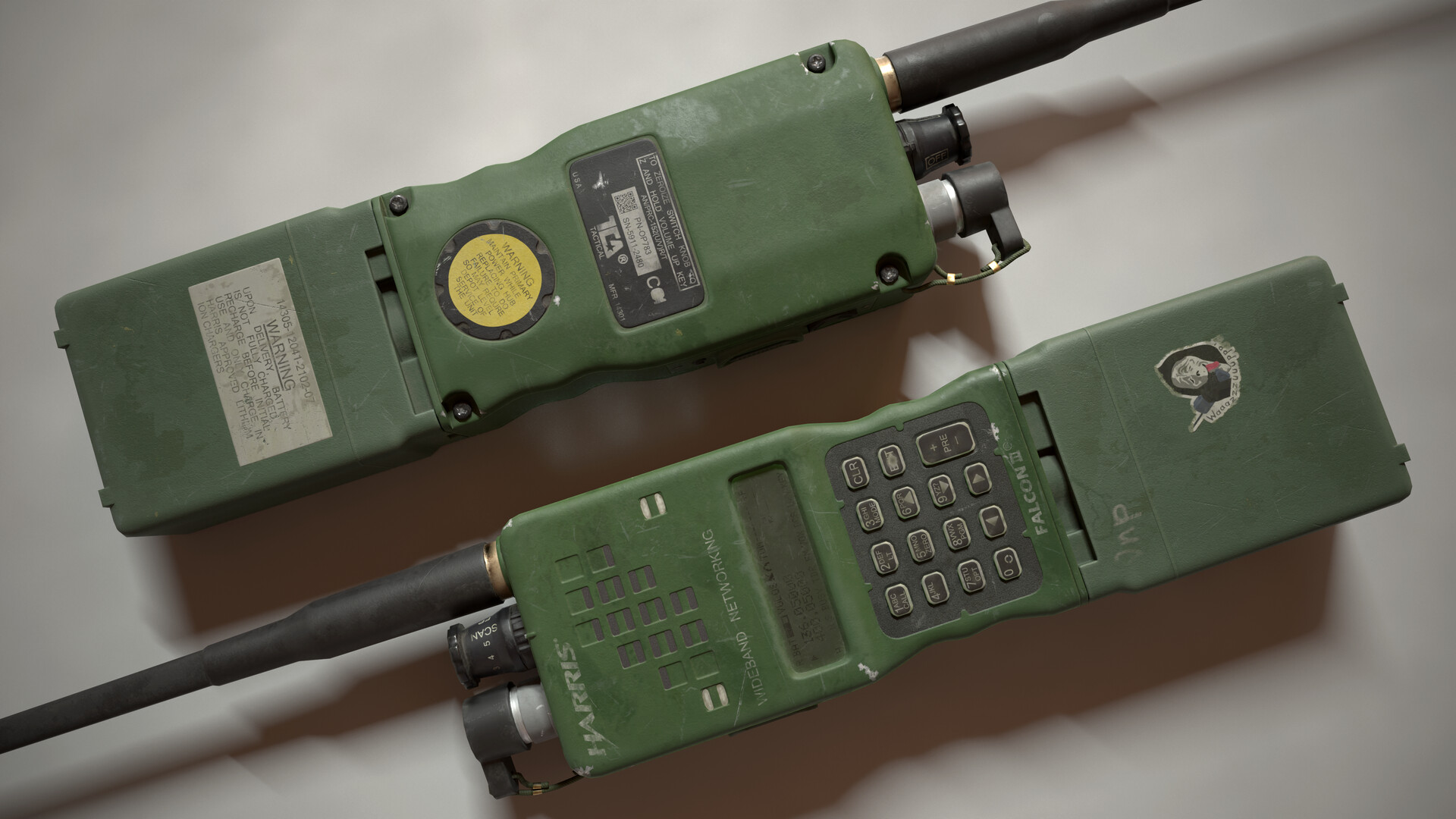 ArtStation - Radio "Harris Falcon III"