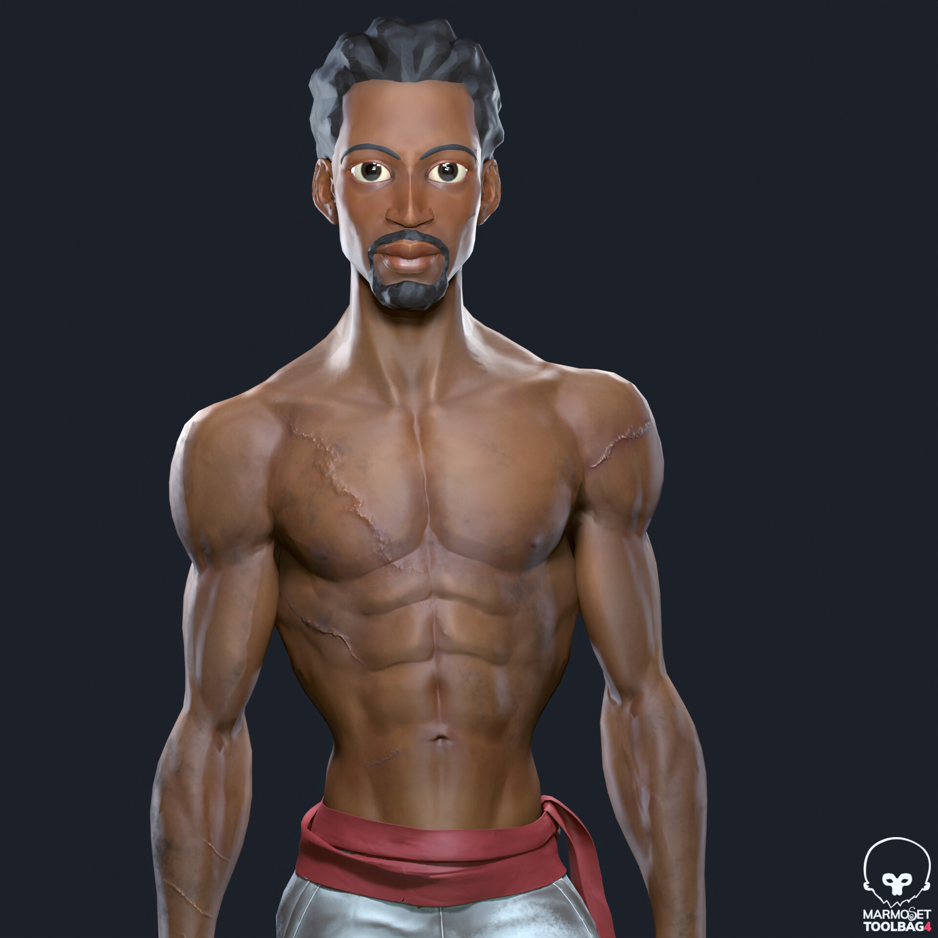 ArtStation - Gaspard YANGA (Real-Time character)