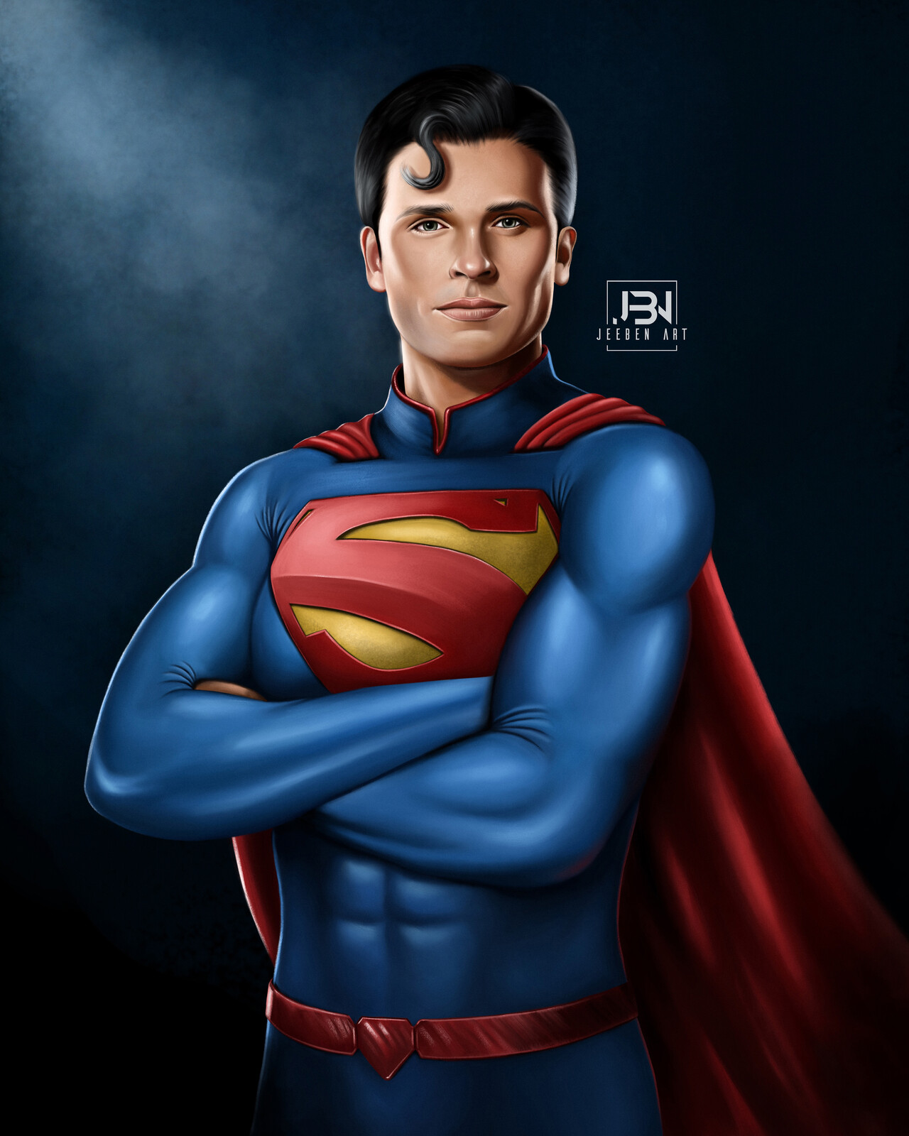 Jeeben Art - SUPERMAN Tom Welling