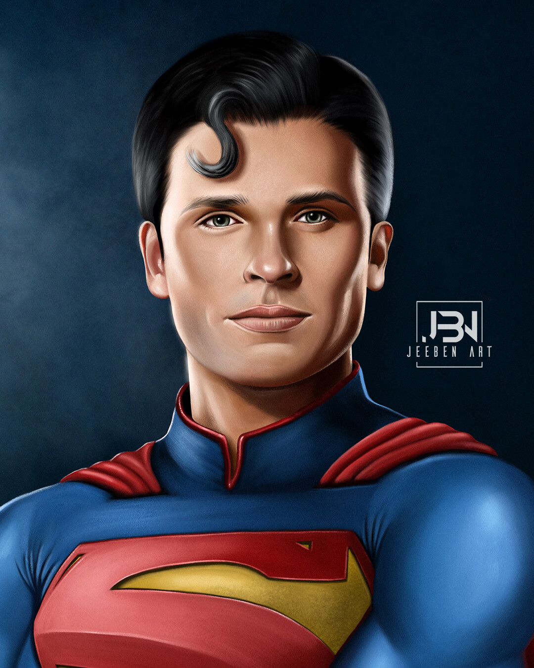 Jeeben Art - SUPERMAN Tom Welling